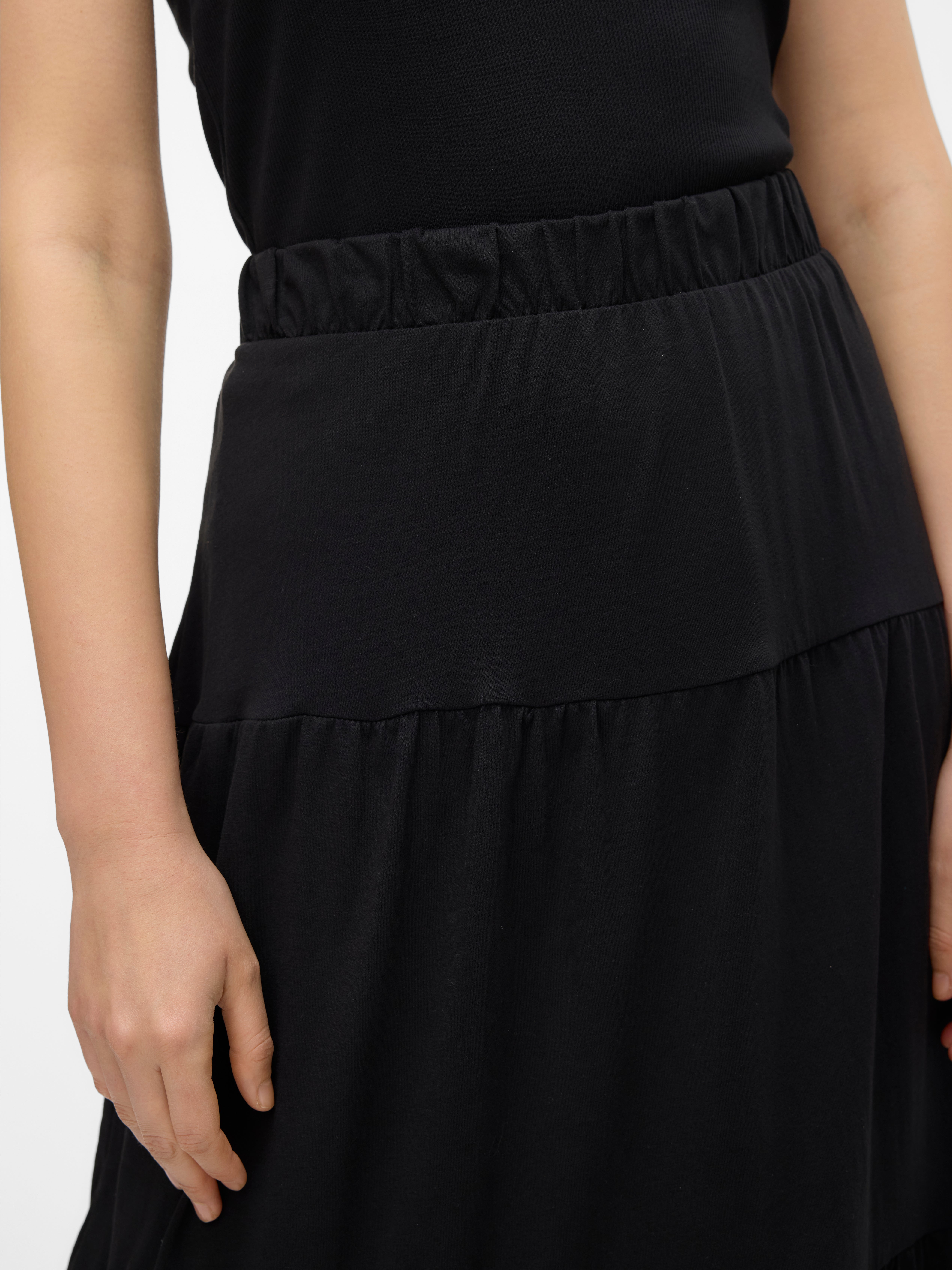 VMMIA High waist Lange rok | Zwart | Vero Moda®