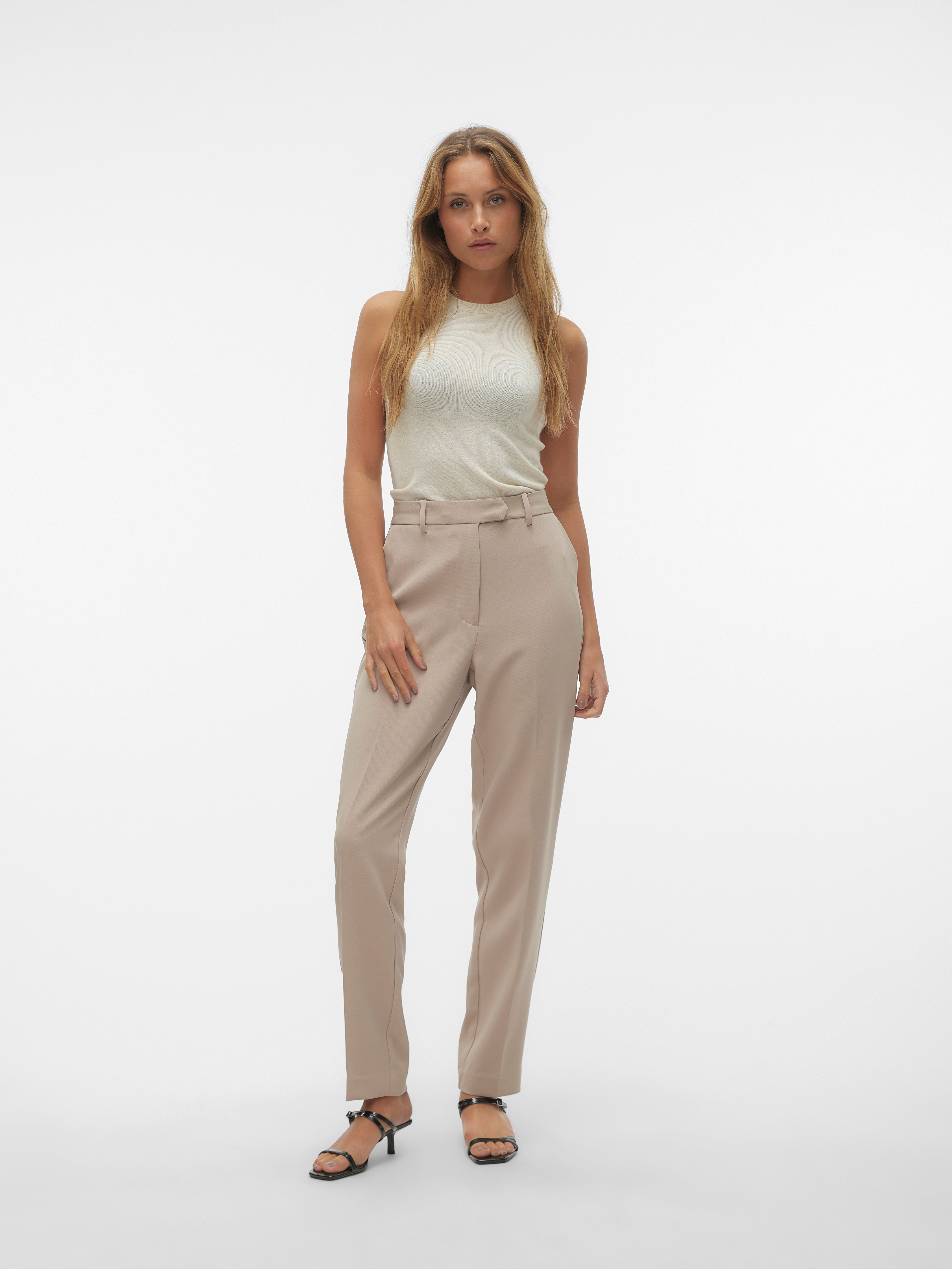 VMKAIA Byxor | Ljusbrunt | Vero Moda®
