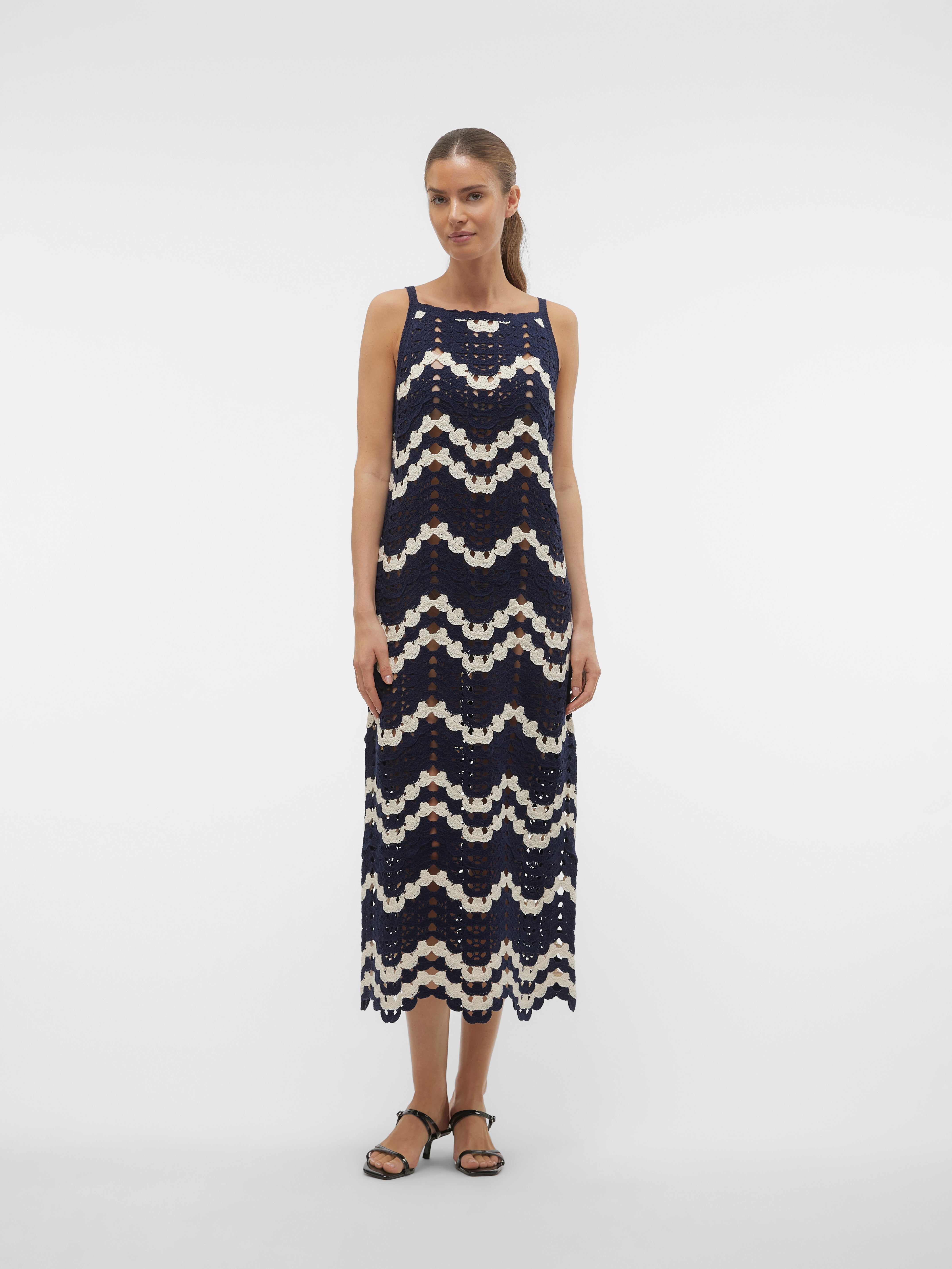 VMVENUS Long dress | Dark Blue | Vero Moda®