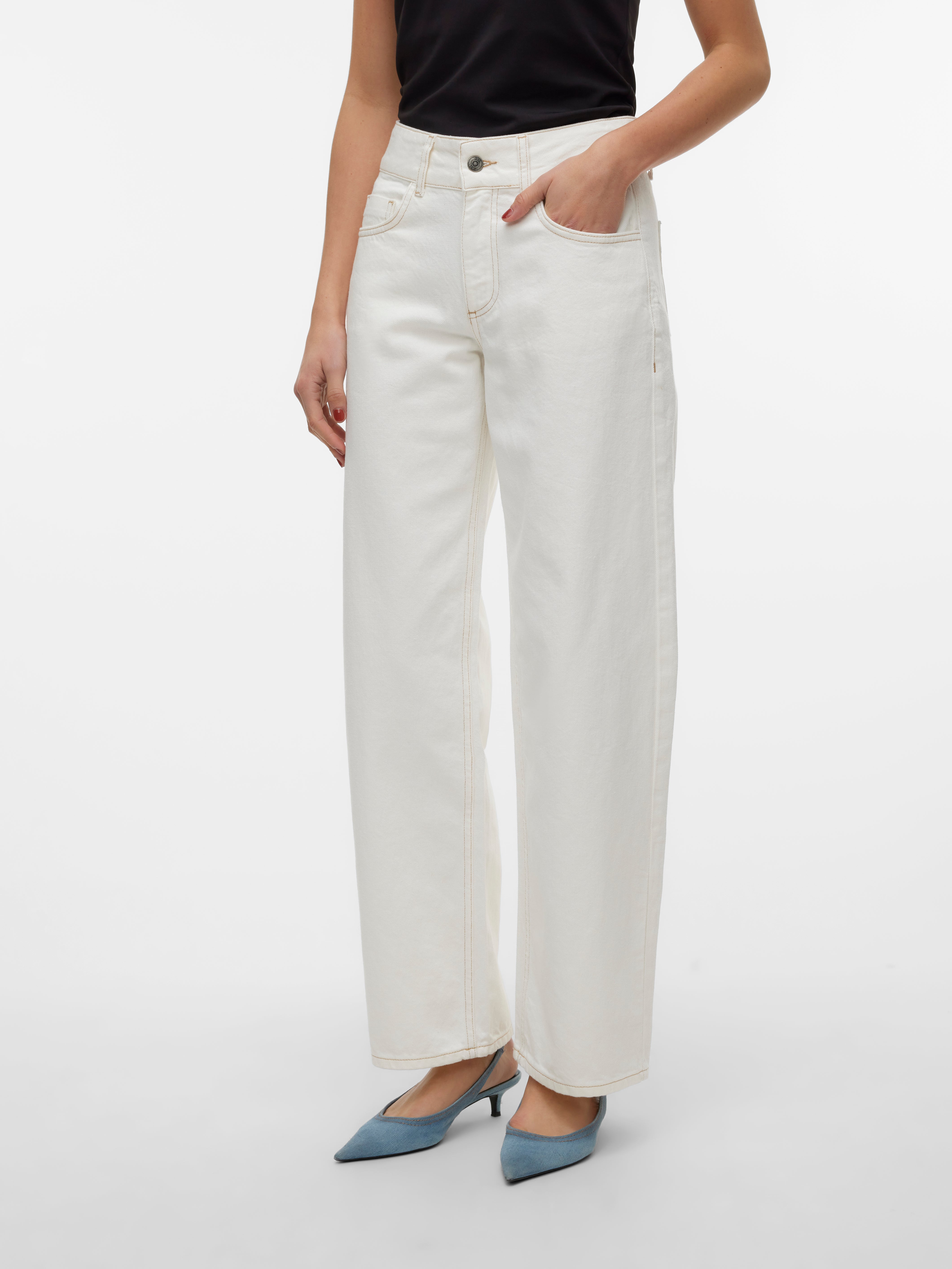 SOMETHINGNEW Jeans | Hvid | Vero Moda®