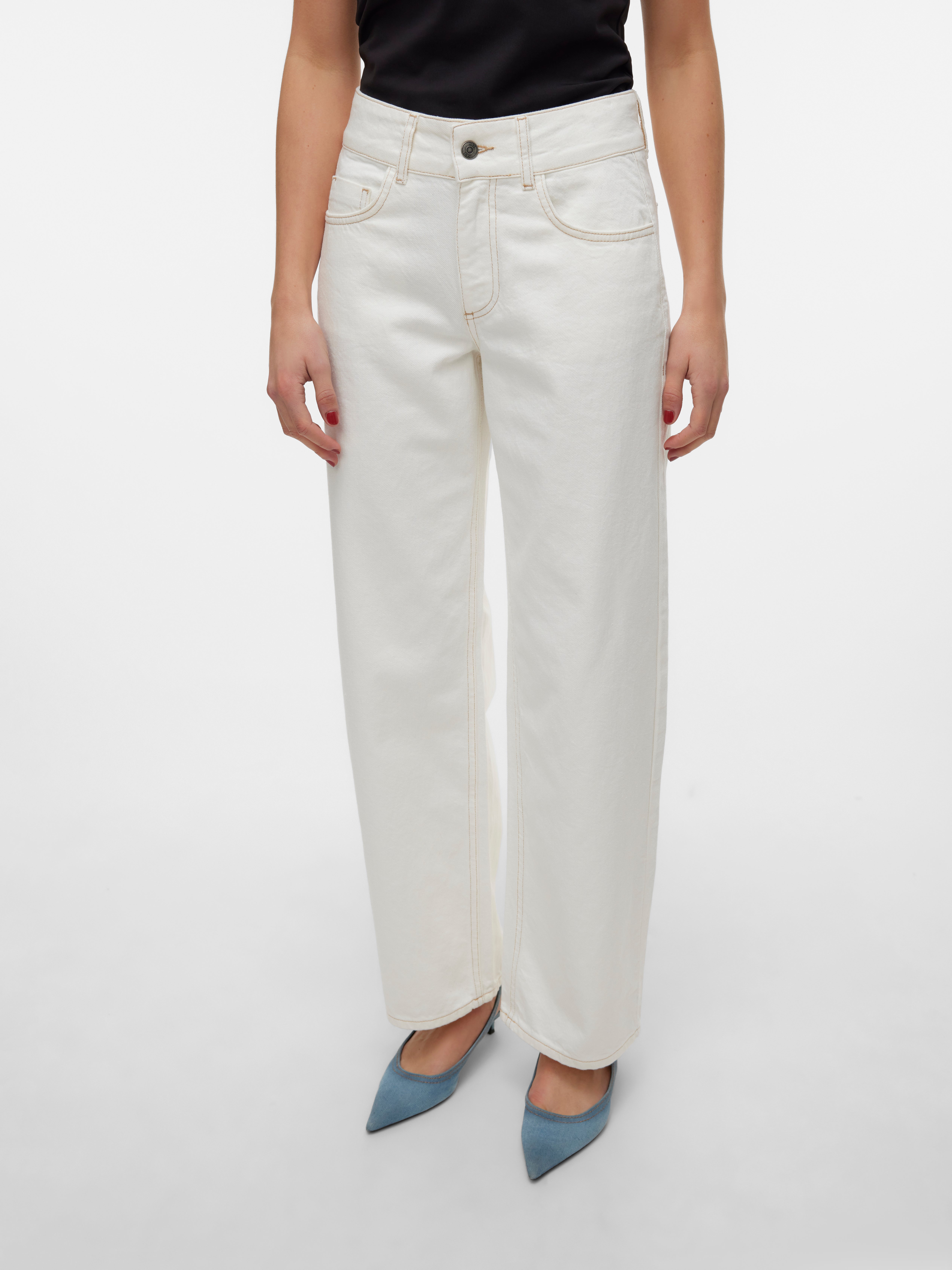 SOMETHINGNEW Jeans | Hvid | Vero Moda®