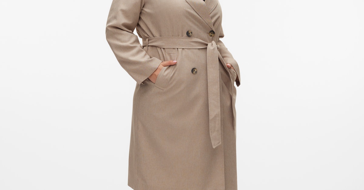 VMCSIRI Trenchcoat | Lichtbruin | Vero Moda®