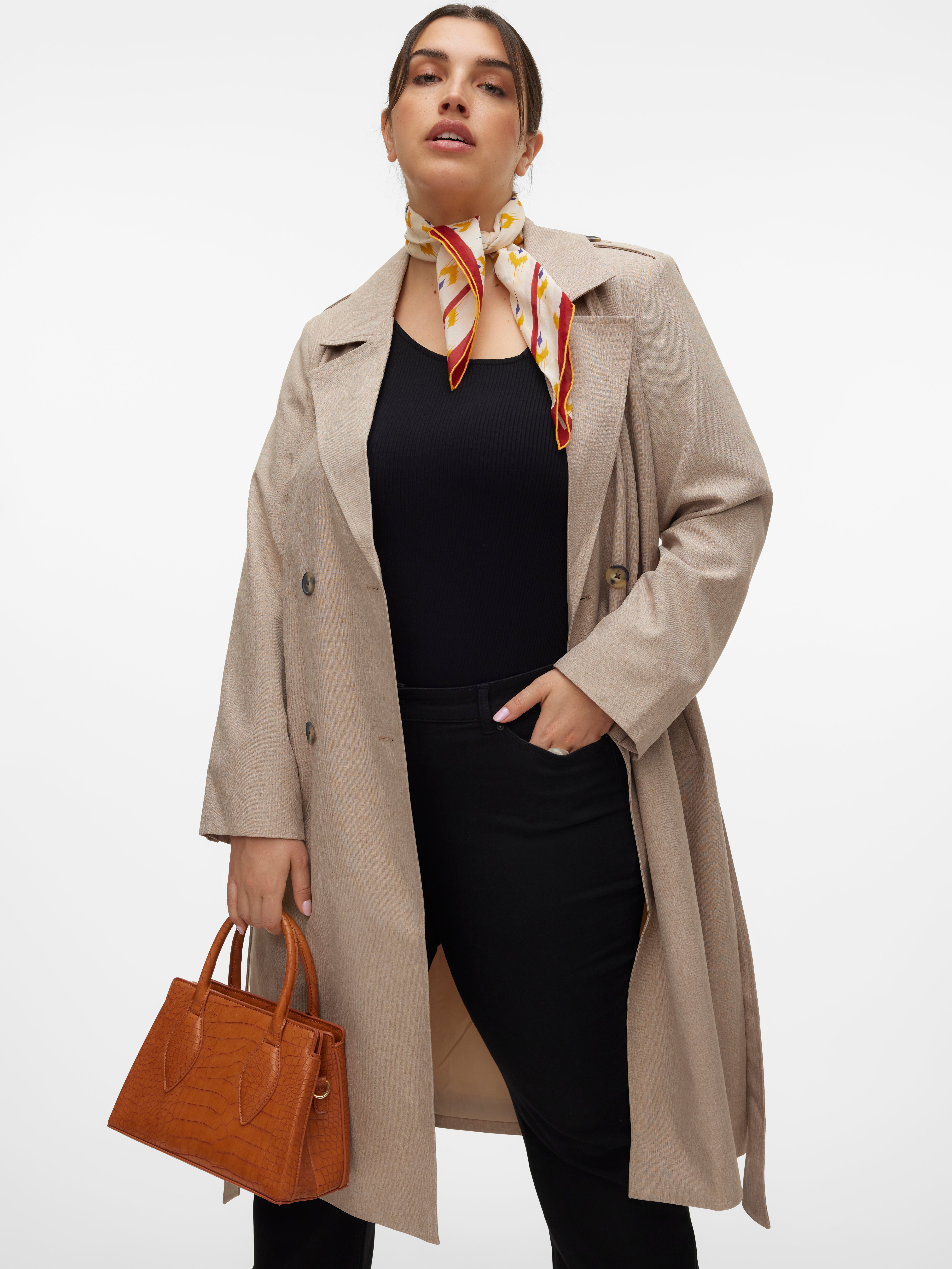 VMCSIRI Frakk | Lys brun | Vero Moda®