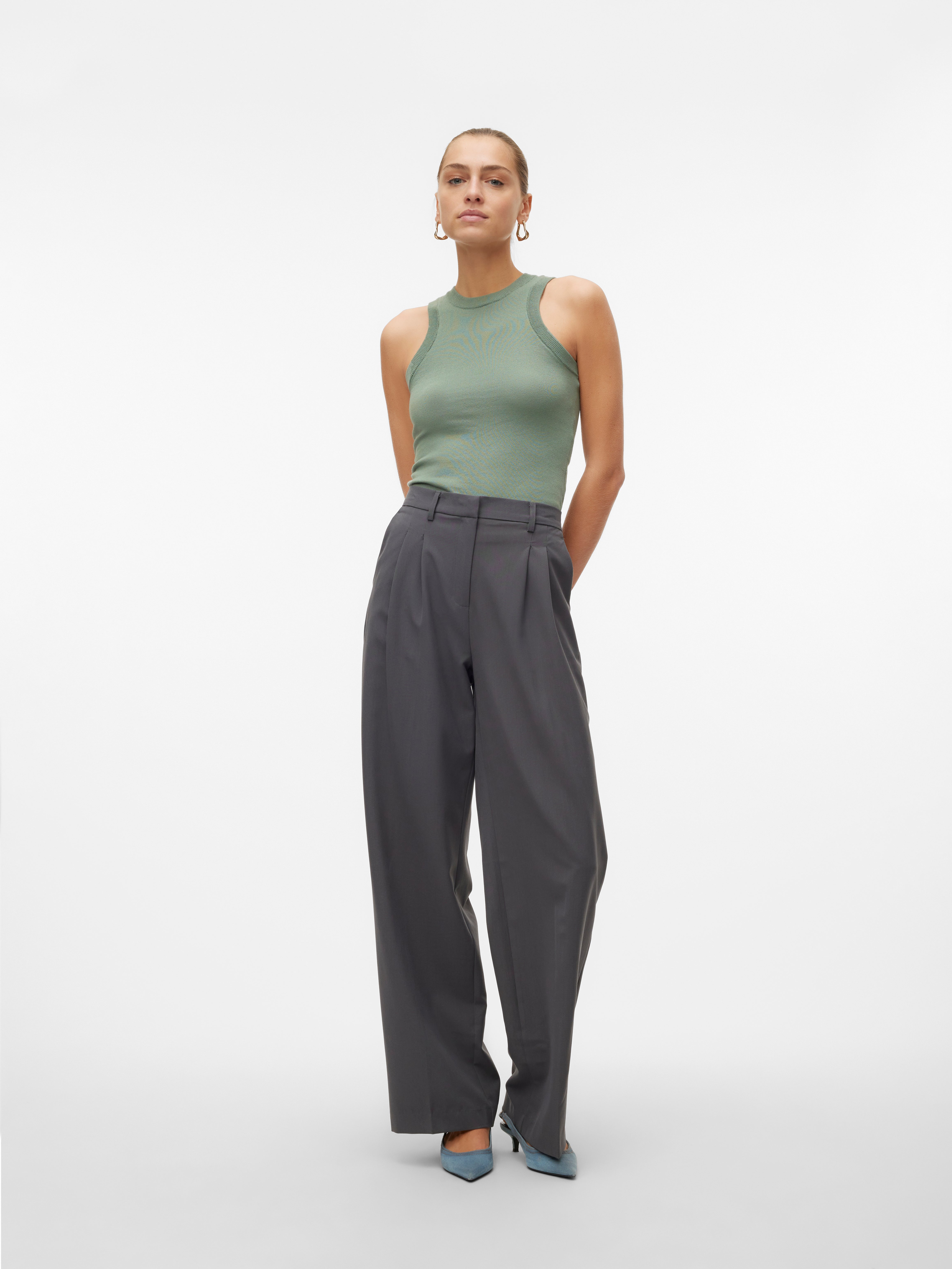 VMPOLLY Pull-overs | Vert foncé | Vero Moda®