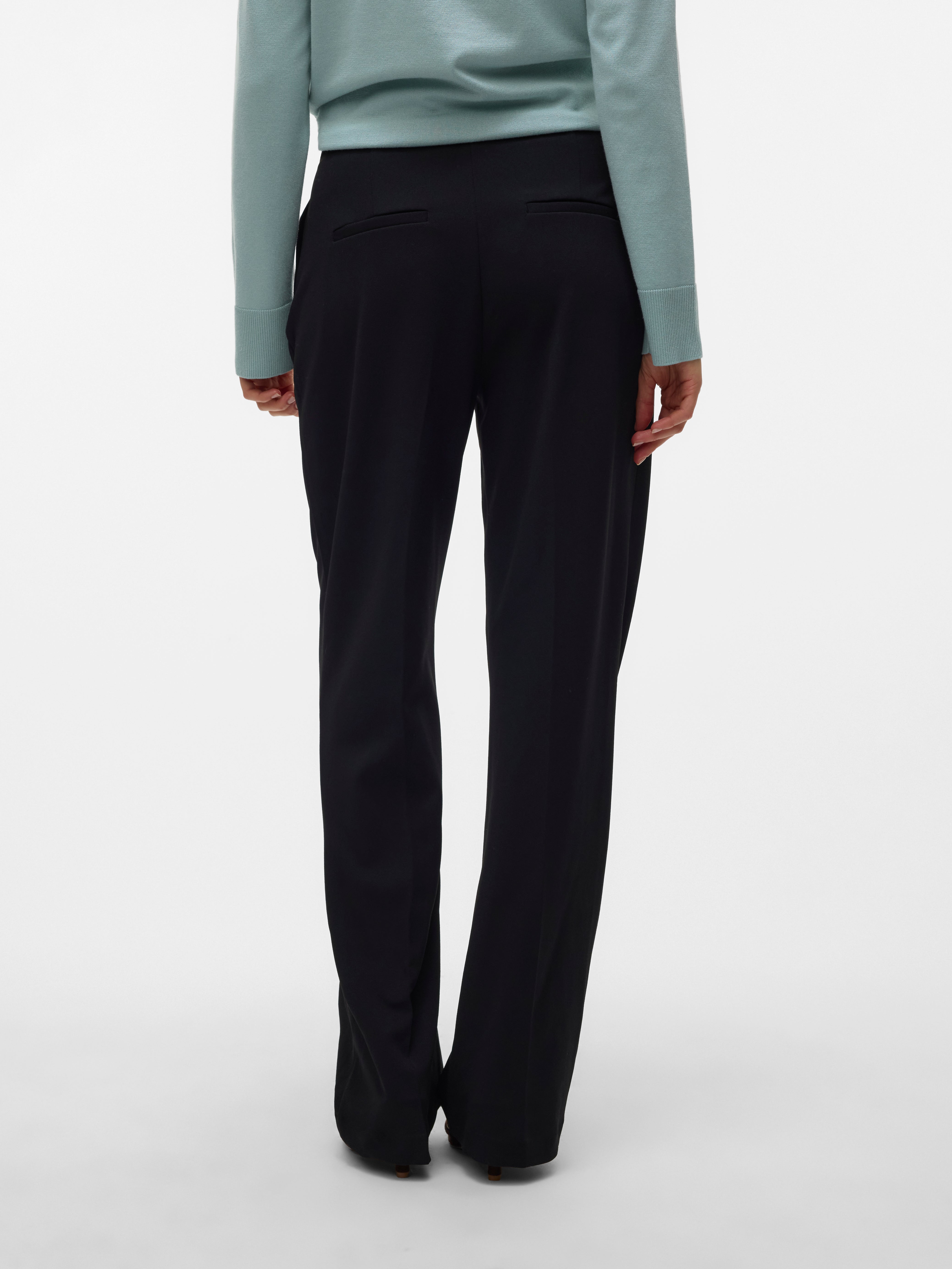 VMZAMIRA Høyt snitt Bukser | Sort | Vero Moda®