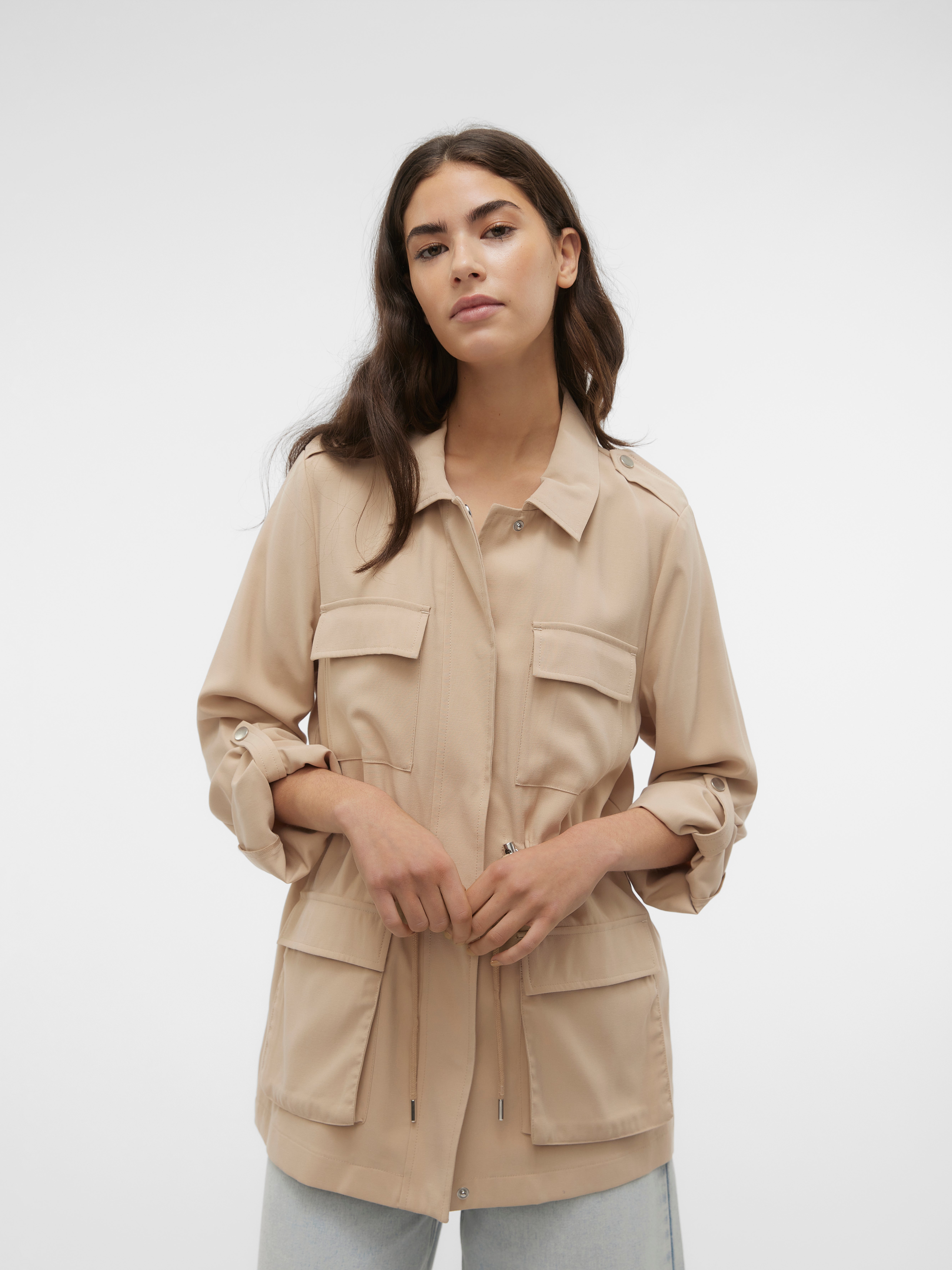 VMJAZZ Jacket | Light Brown | Vero Moda®