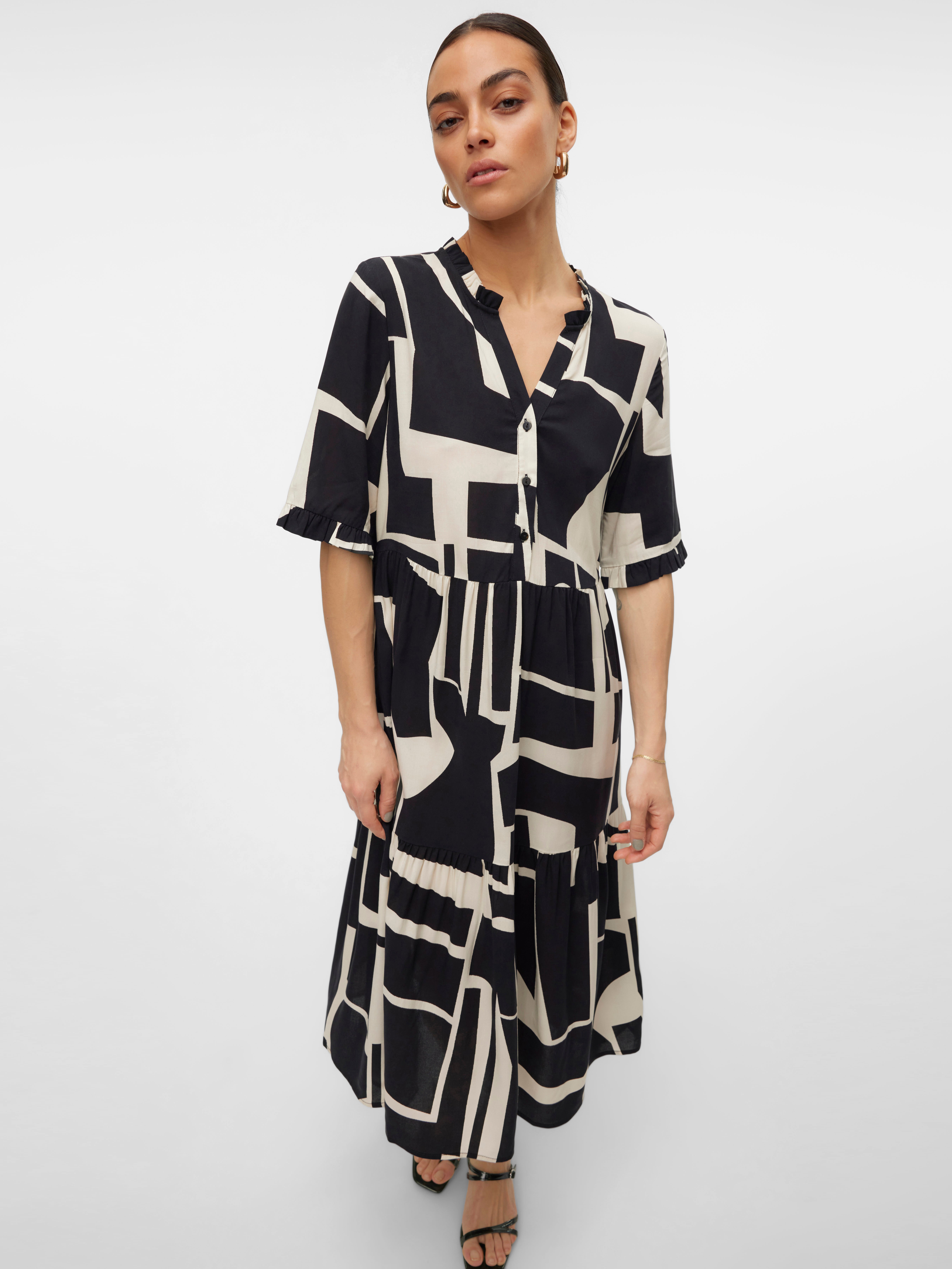 VMEASY Robe longue | Noir | Vero Moda®