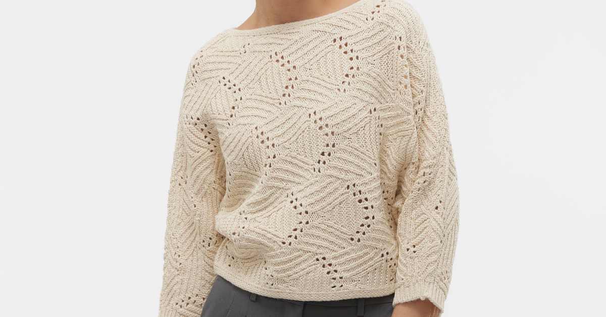 VMGIGI Pullover | Light Grey | Vero Moda®