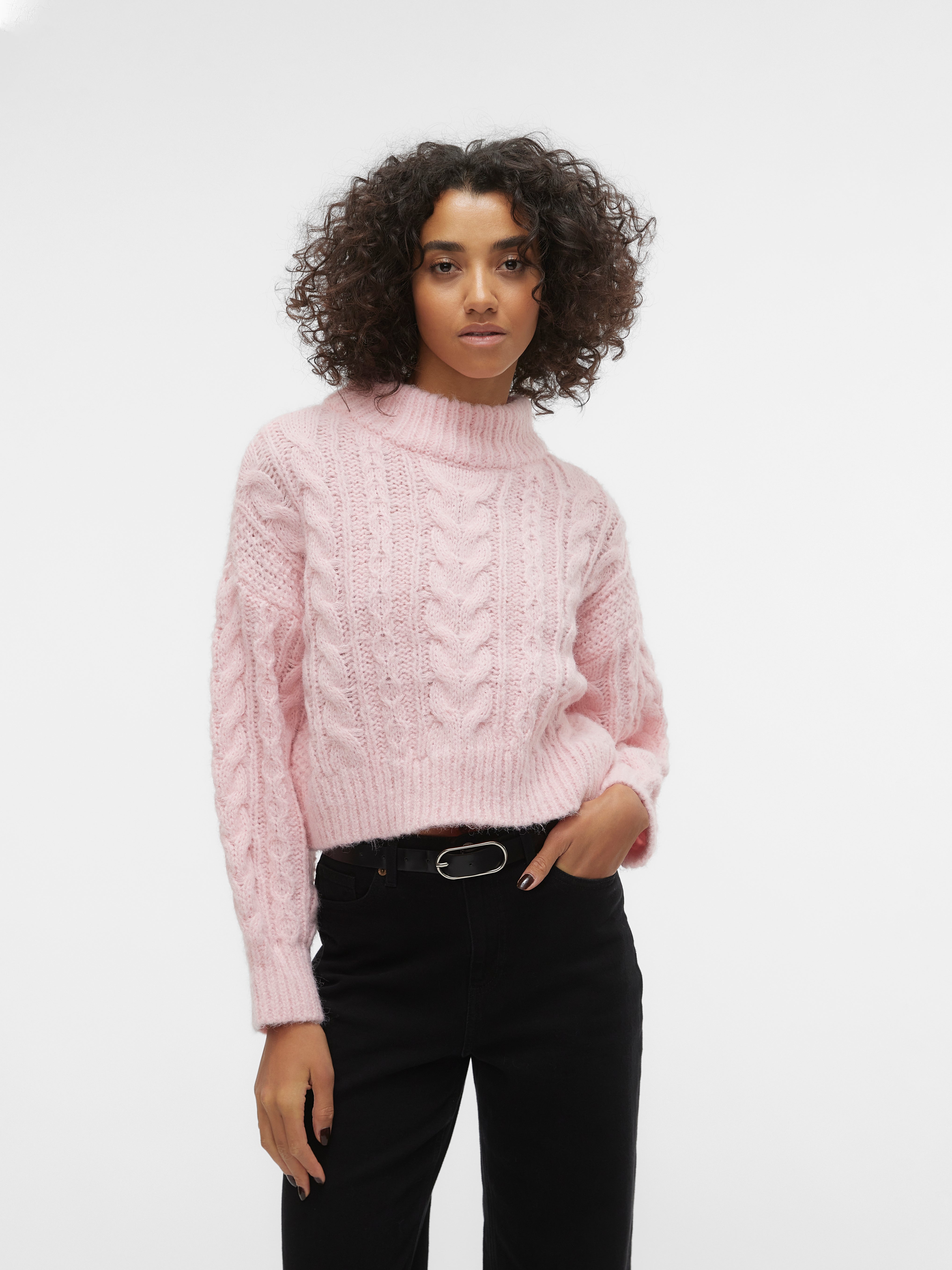 Strickpullover | Hellrosa | Vero Moda®