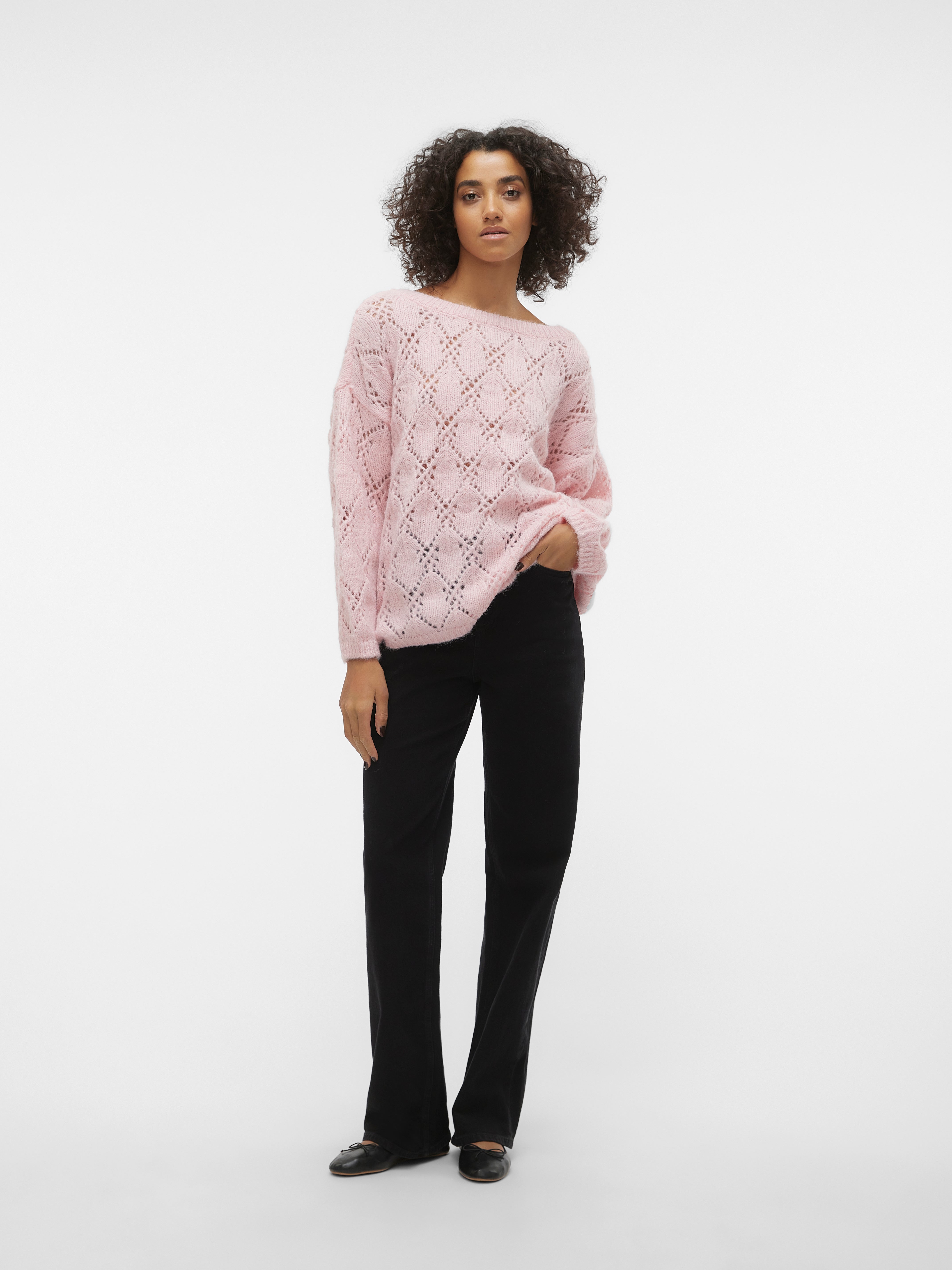 VMSTAR Pullover | Hellrosa | Vero Moda®