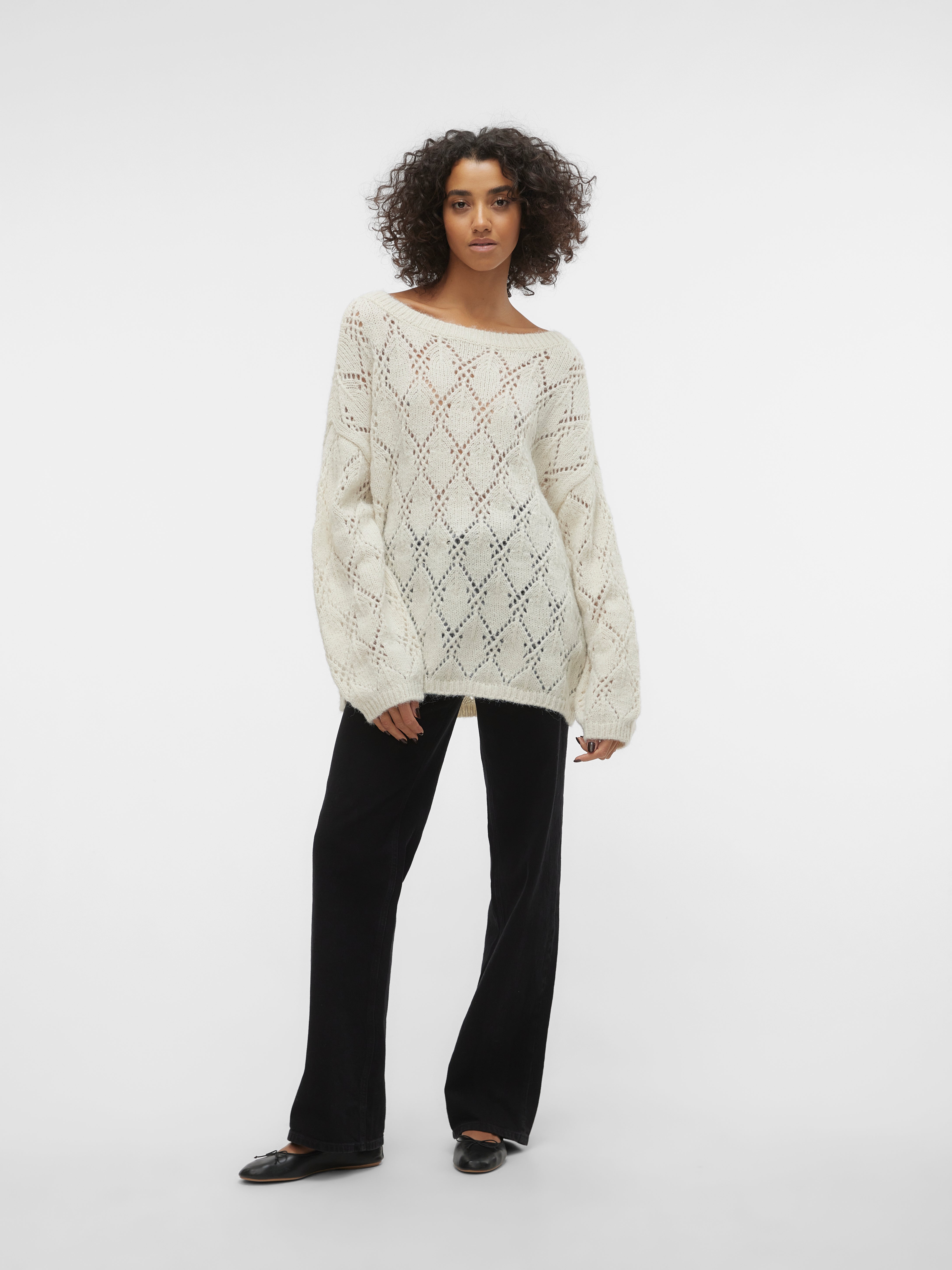 VMSTAR Pullover | Ljusgrått | Vero Moda®