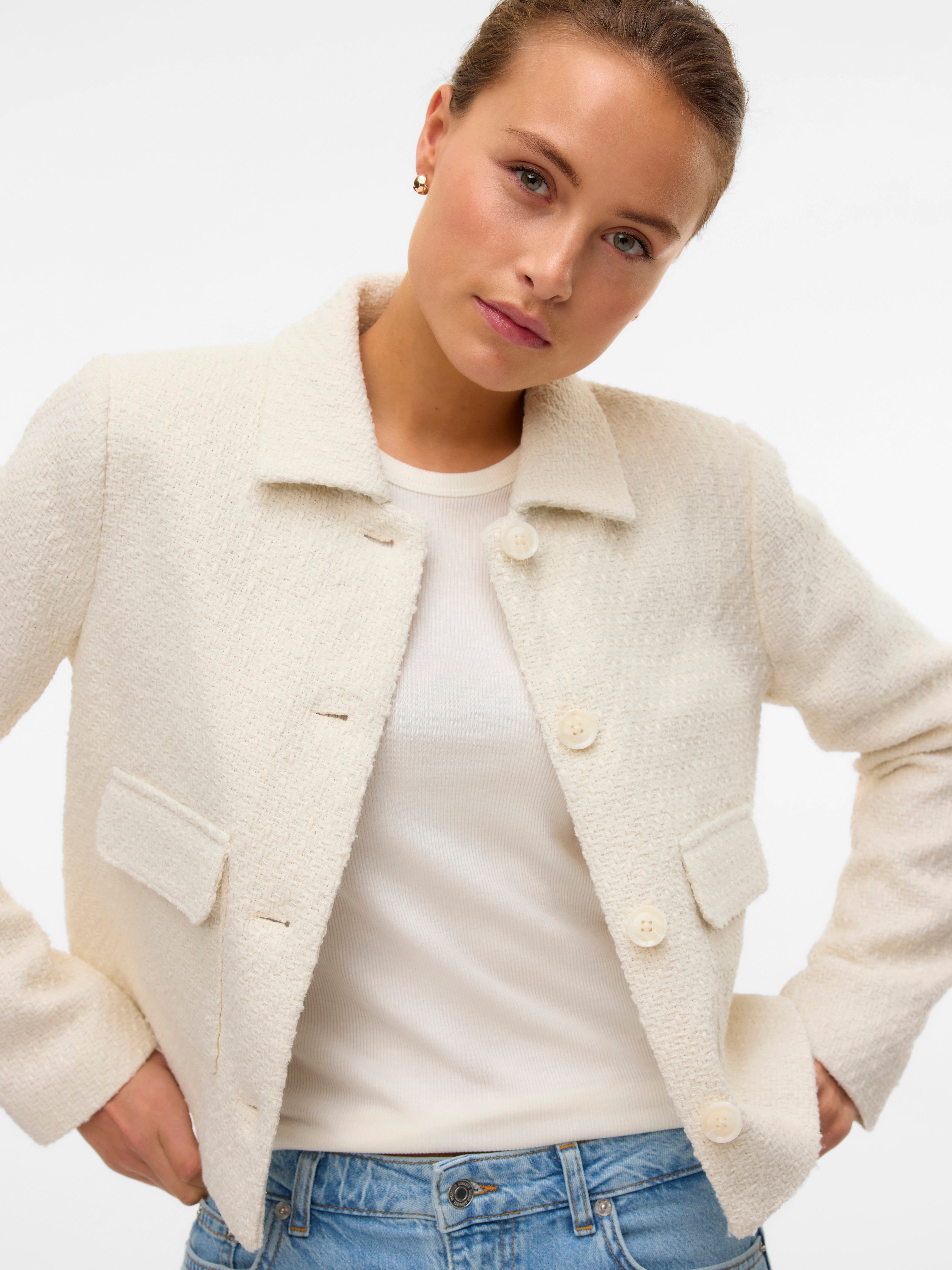 VMNAOKO Jacka | Ljusgrått | Vero Moda®