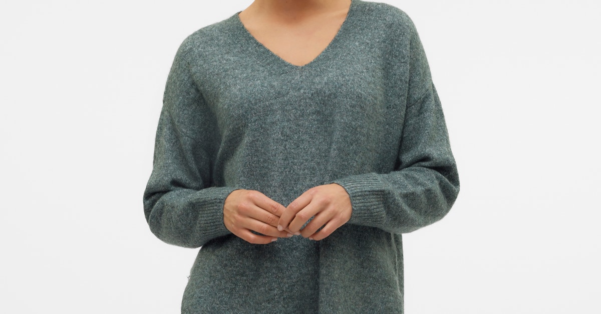 VMFILUCA Pullover | Donkergroen | Vero Moda®