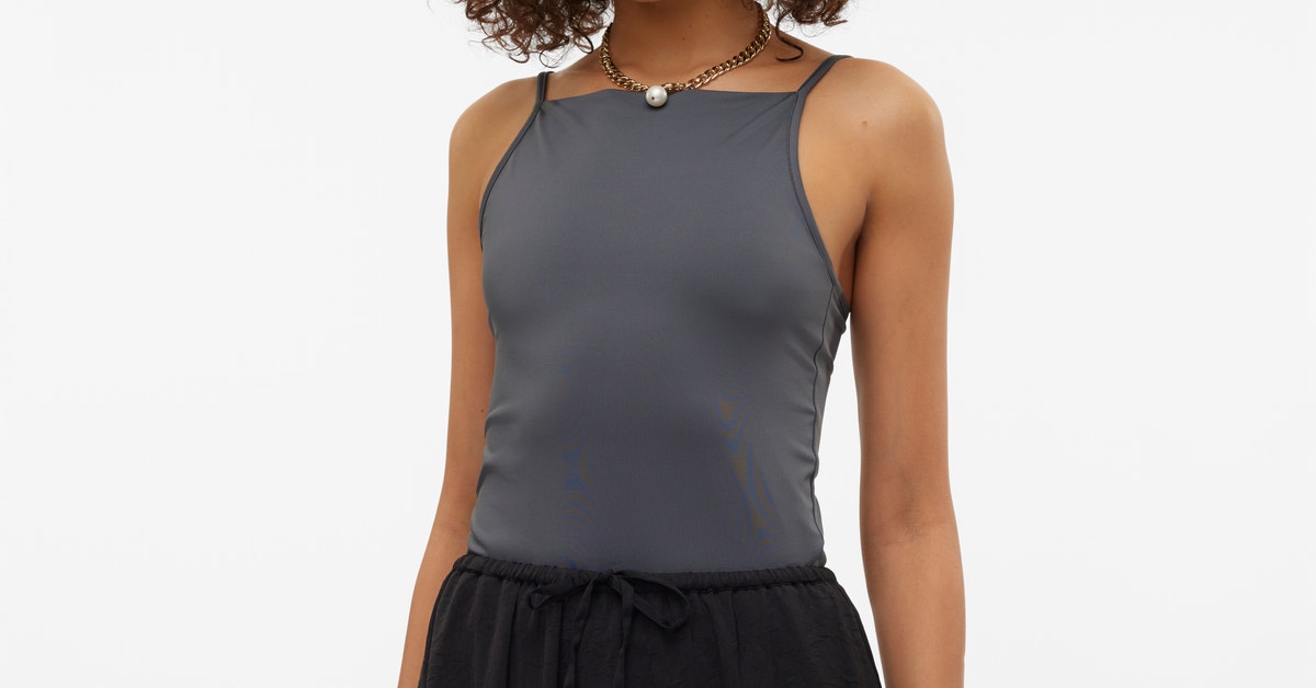 VMMILLION Top | Dunkelgrau | Vero Moda®