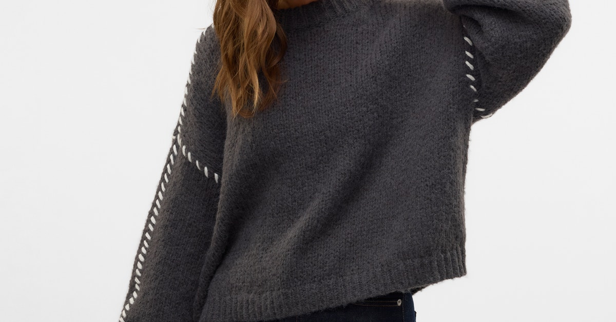 VMFENG Pullover | Donkergrijs | Vero Moda®