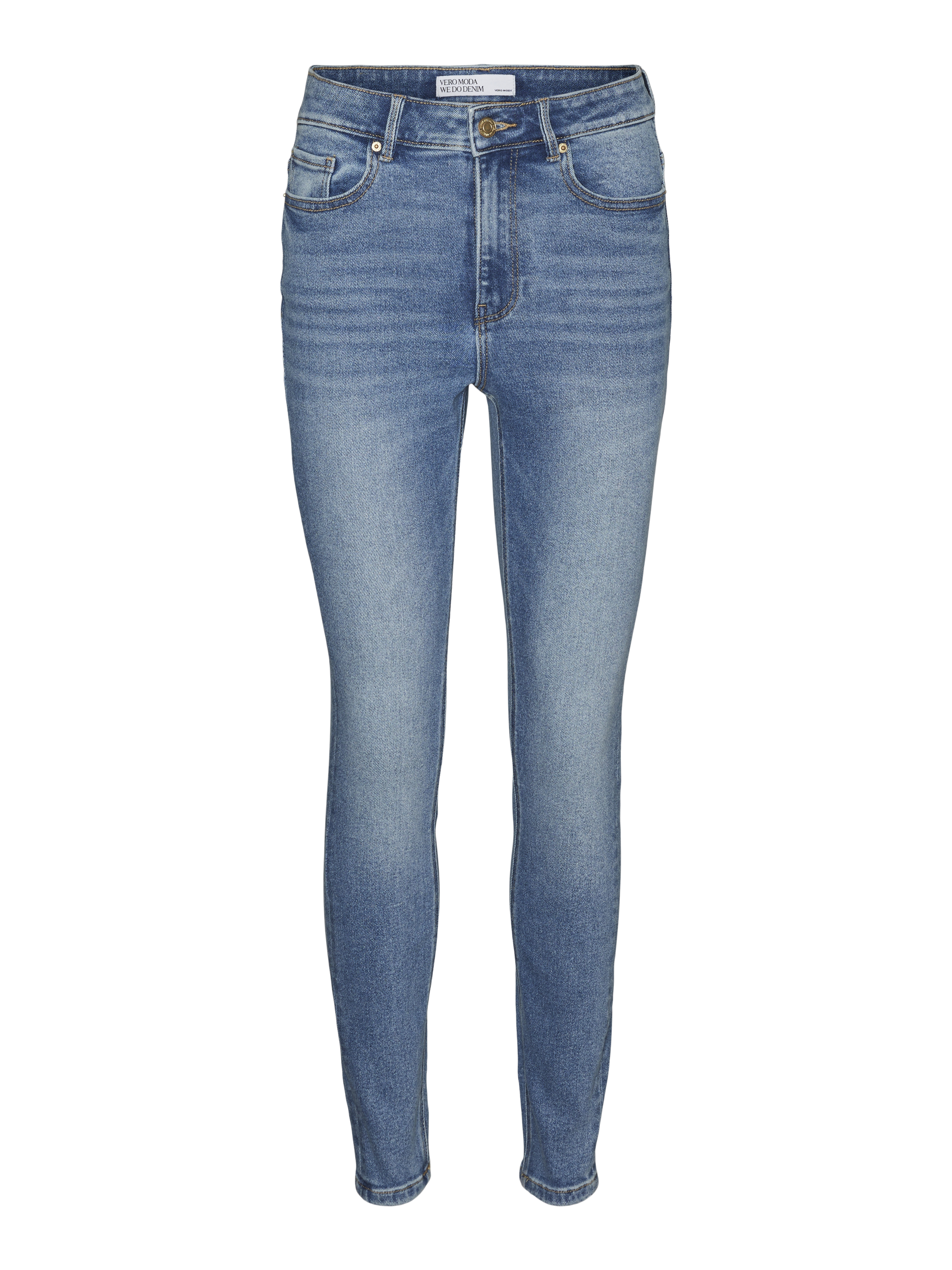 VMSOPHIA High rise Slim Fit Jeans | Medium Blue | Vero Moda®