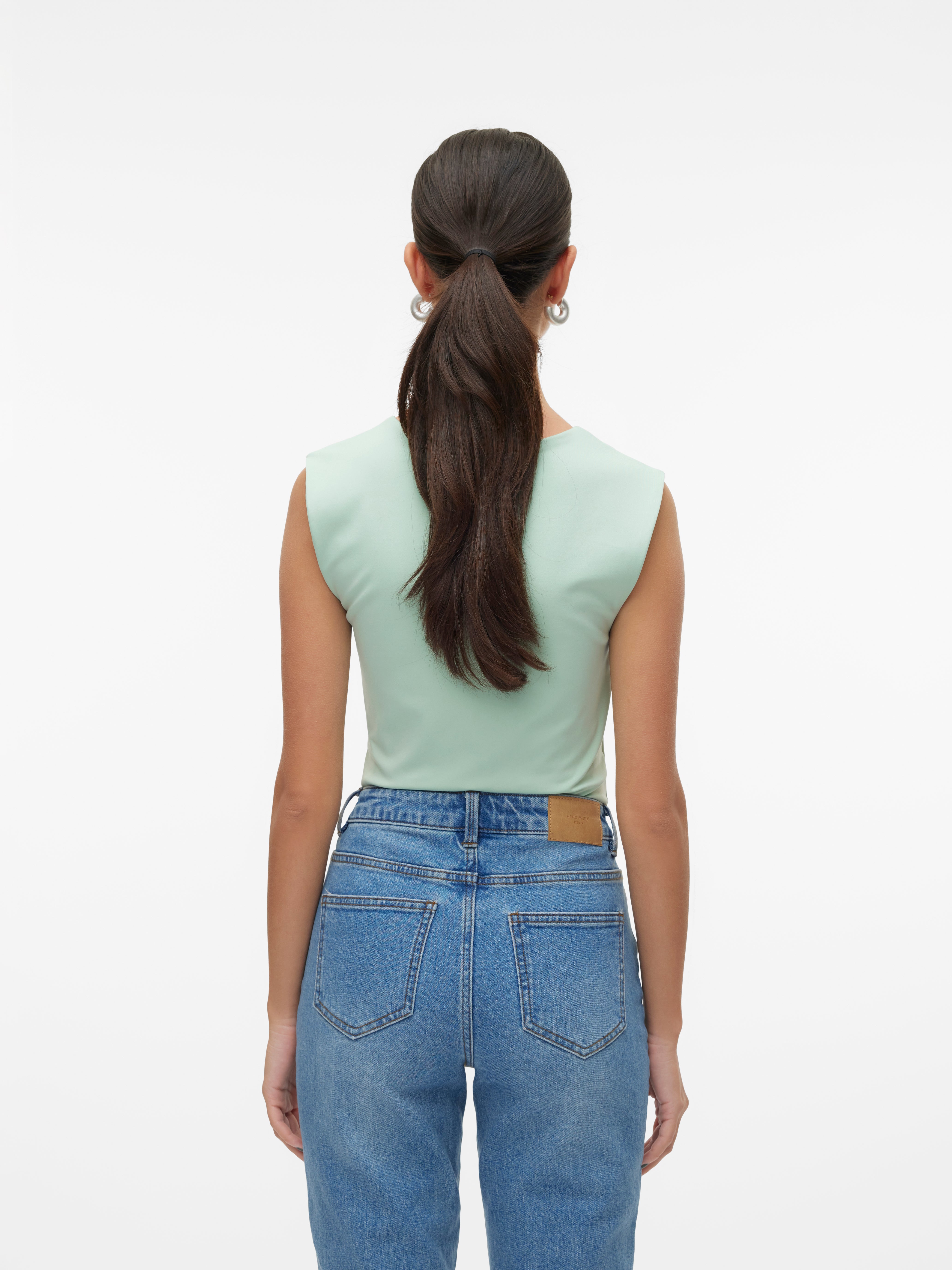 VMMILLION Topp | Ljusgrönt | Vero Moda®