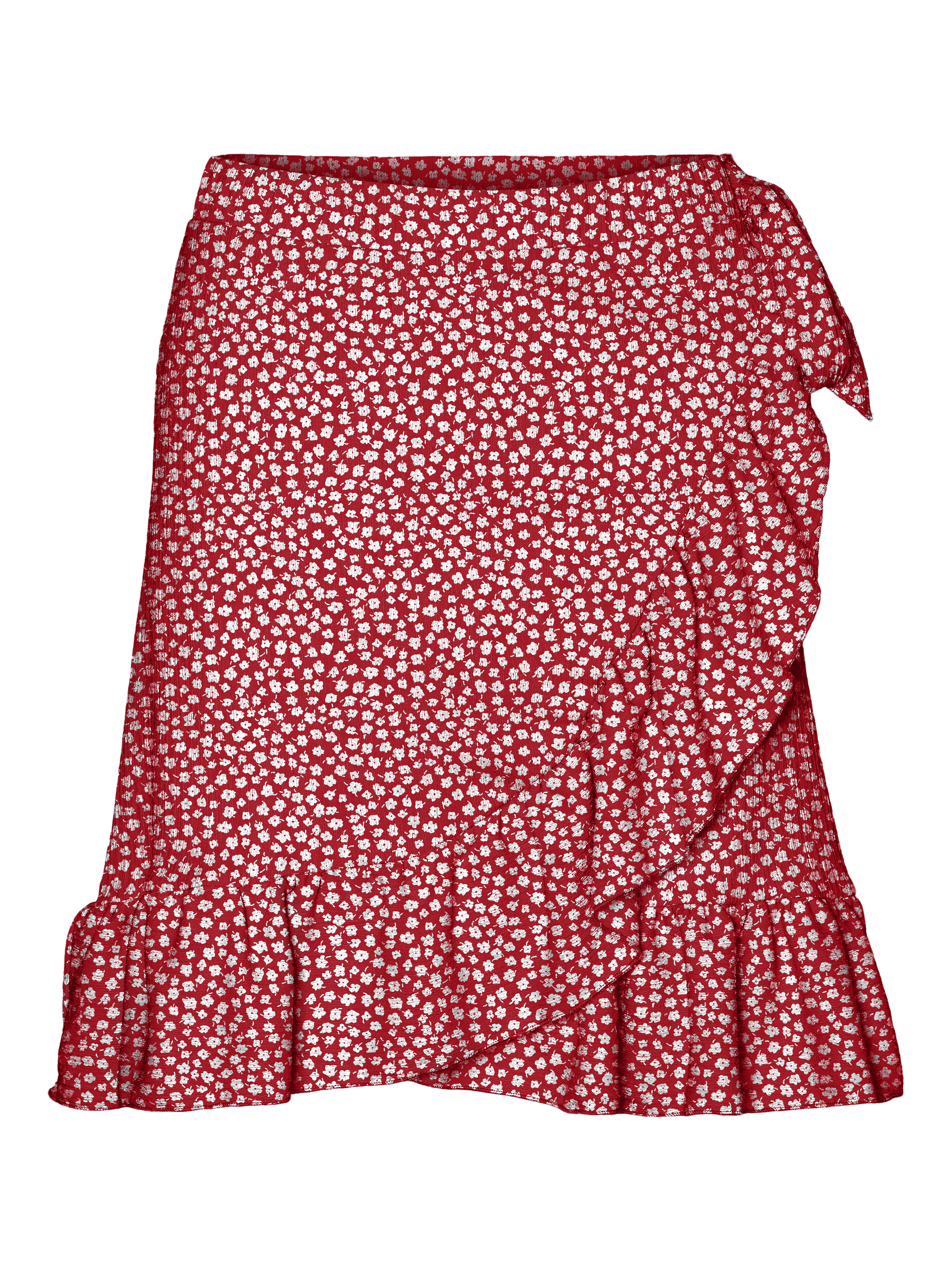 VMMERVE Kurzer Rock | Dunkelrot | Vero Moda®