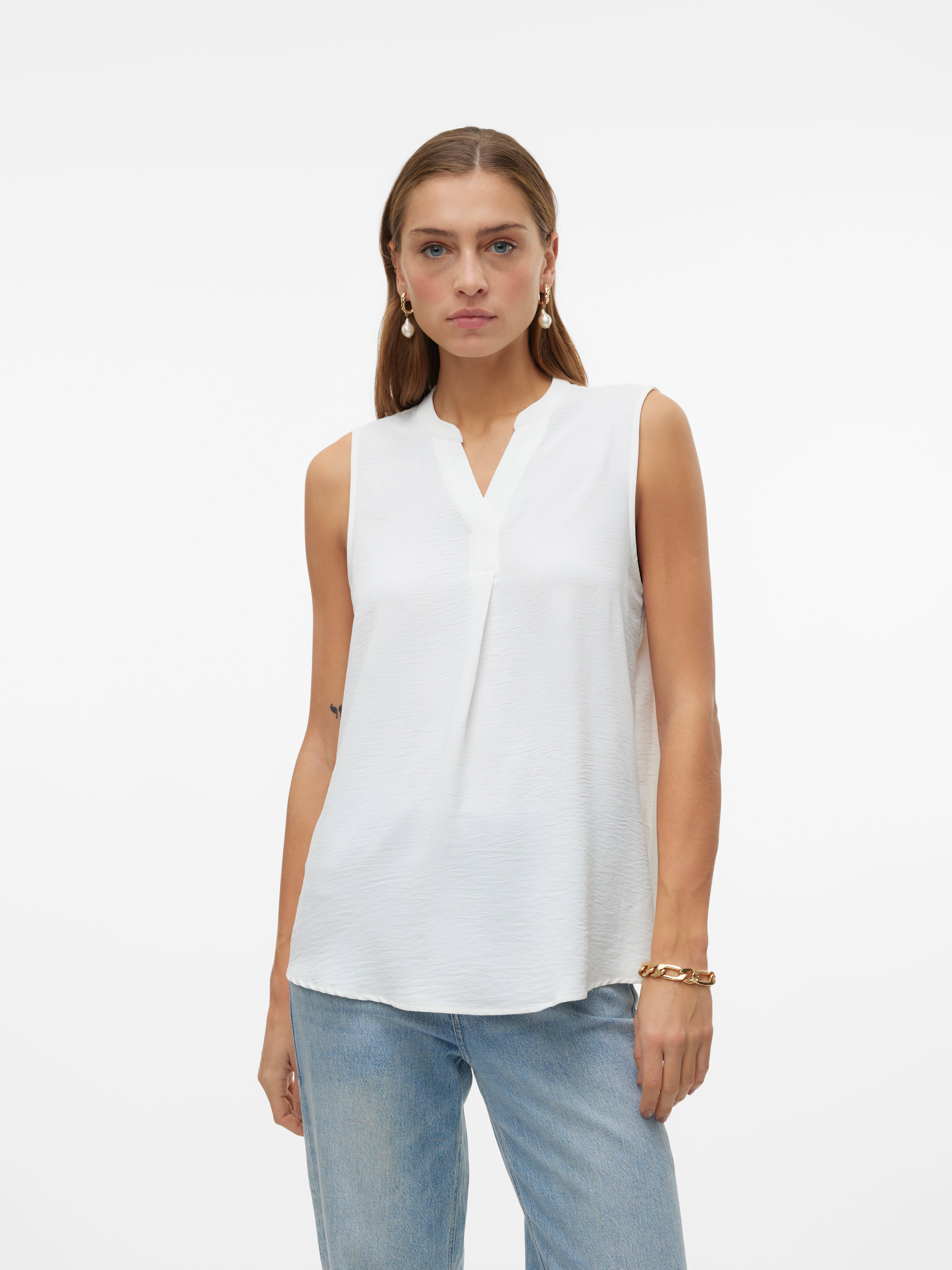 VMELVA Tops | White Clear | Vero Moda®