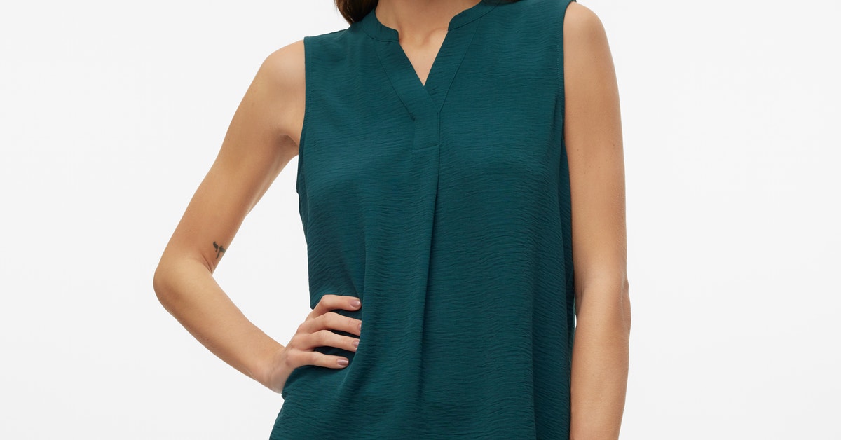 VMELVA Tops | Vert foncé | Vero Moda®