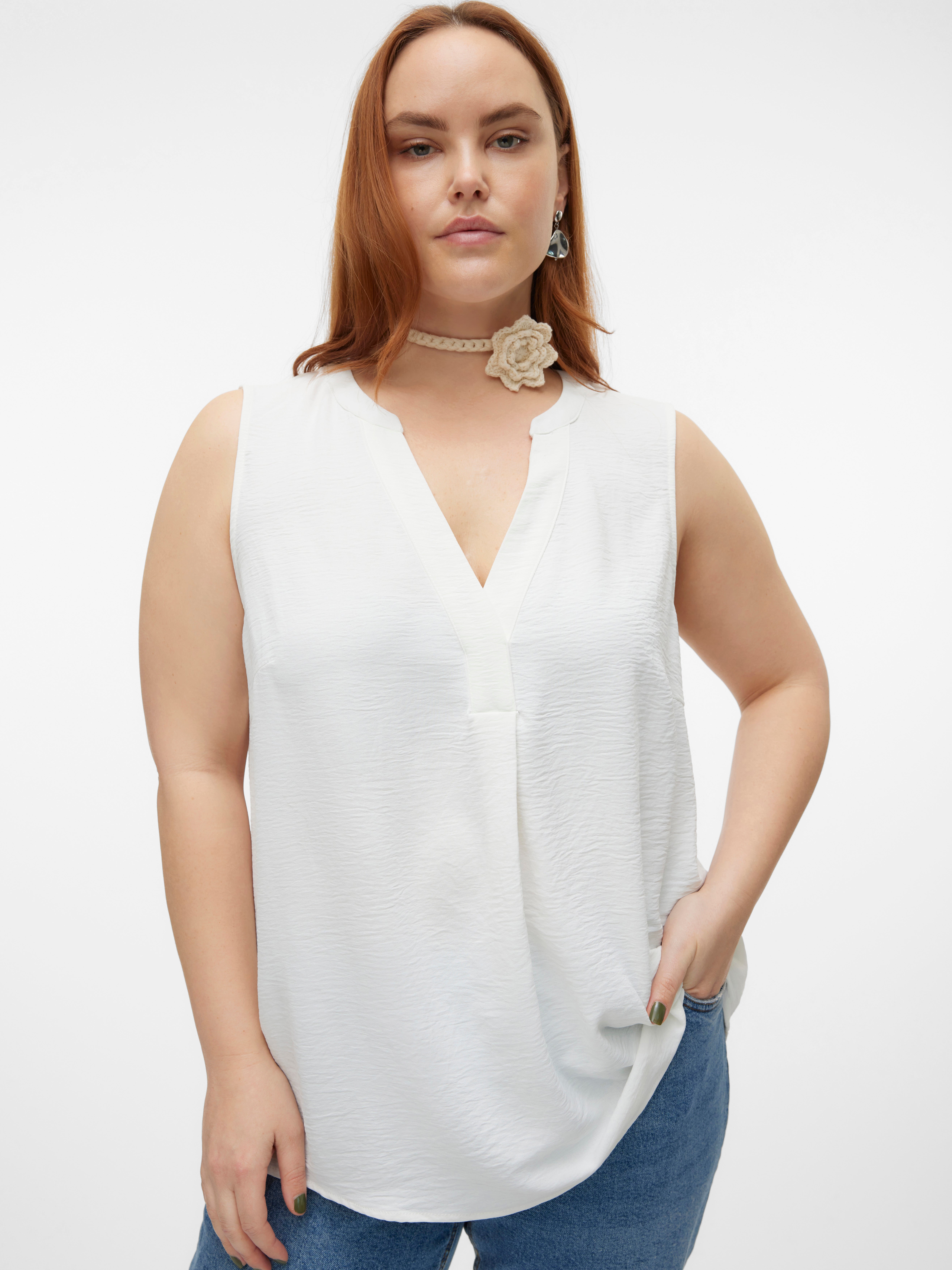 VMELVA Tops | White Clear | Vero Moda®