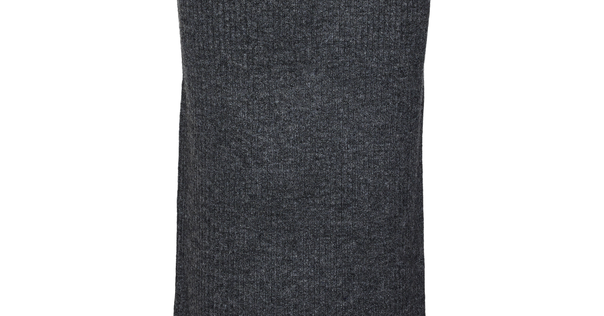 VMMAY Høj talje Lang nederdel | Mørkegrå | Vero Moda®