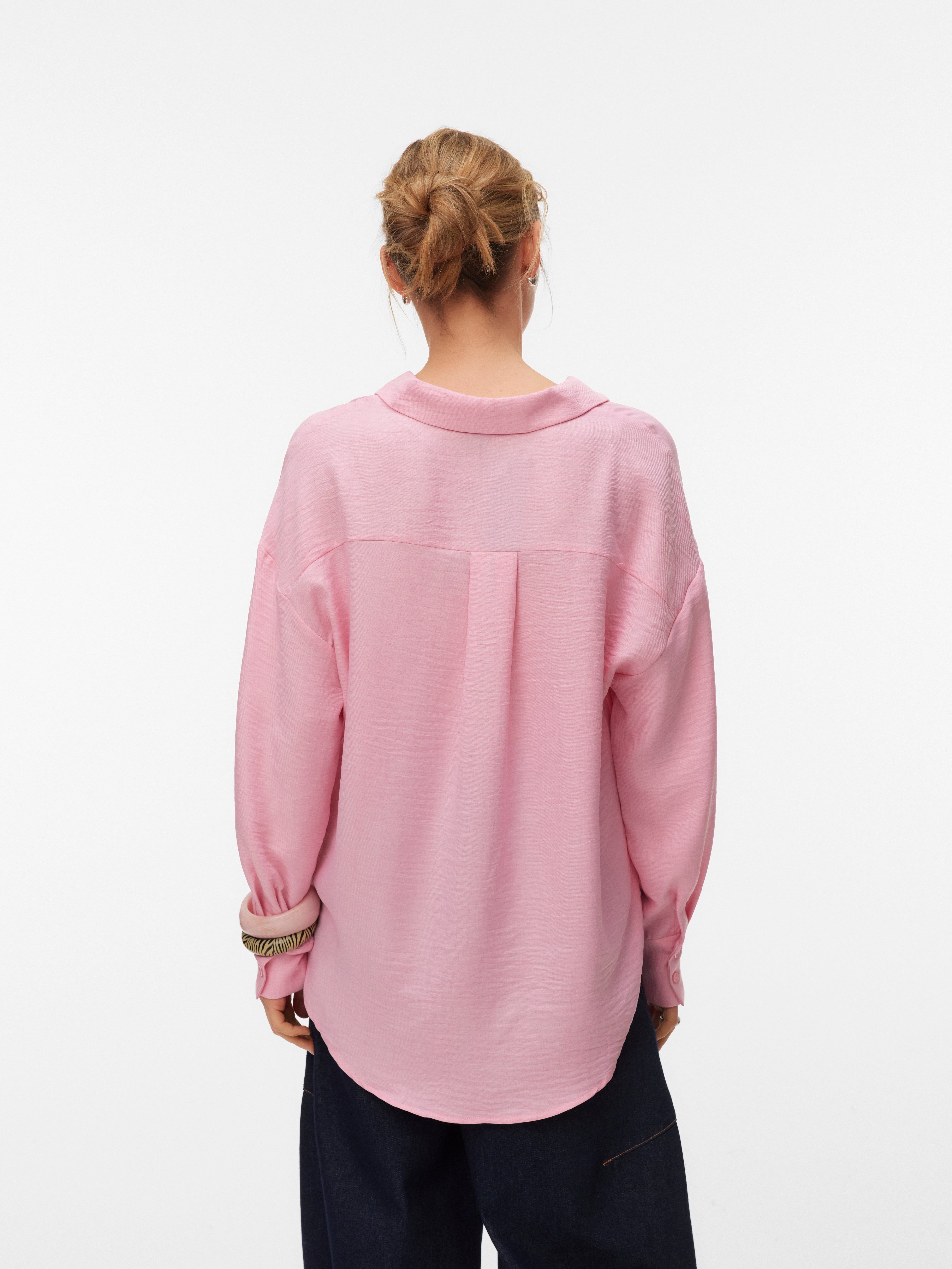 VMMELANEY Loose Fit Shirt | Light Purple | Vero Moda®