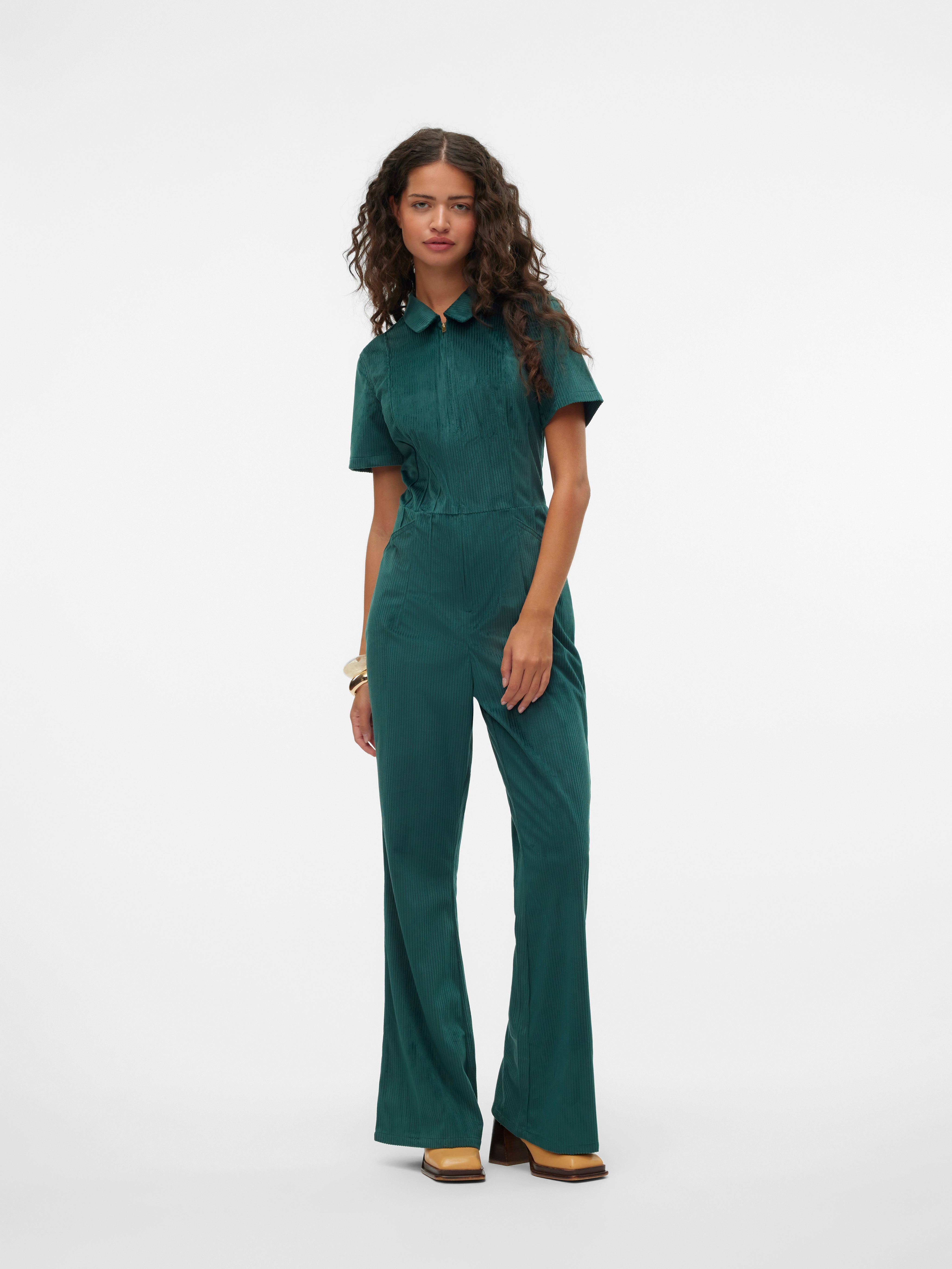 SOMETHINGNEW x ELIS JUREMA Tute Jumpsuit | Dark Green | Vero Moda®