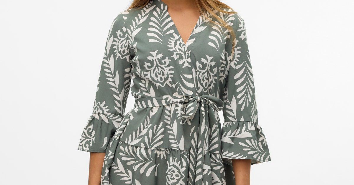 VMZERA Kurzes Kleid | Mittelgrün | Vero Moda®