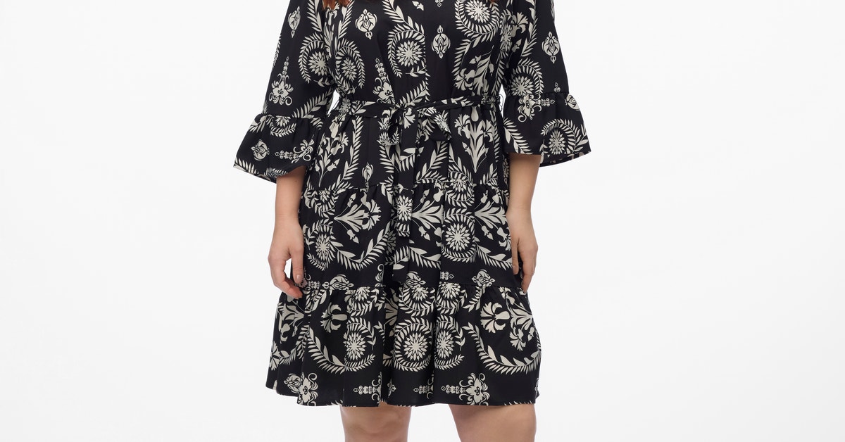 VMZERA Kort kjole | Sort | Vero Moda®