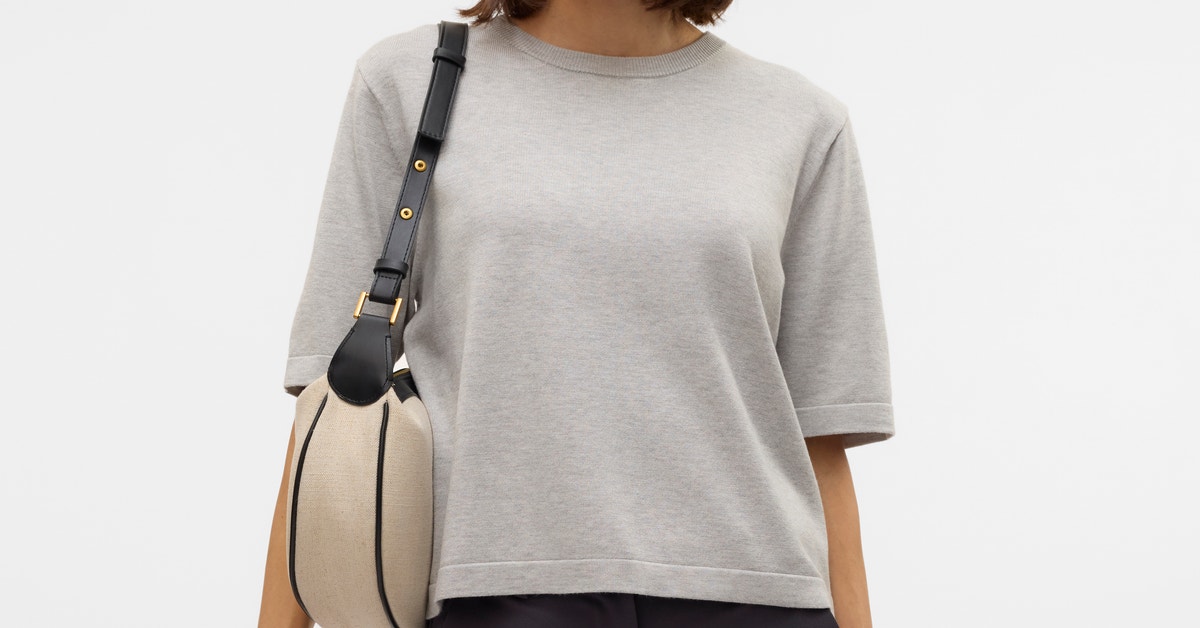 VMSILJE Strickpullover | Hellgrau | Vero Moda®