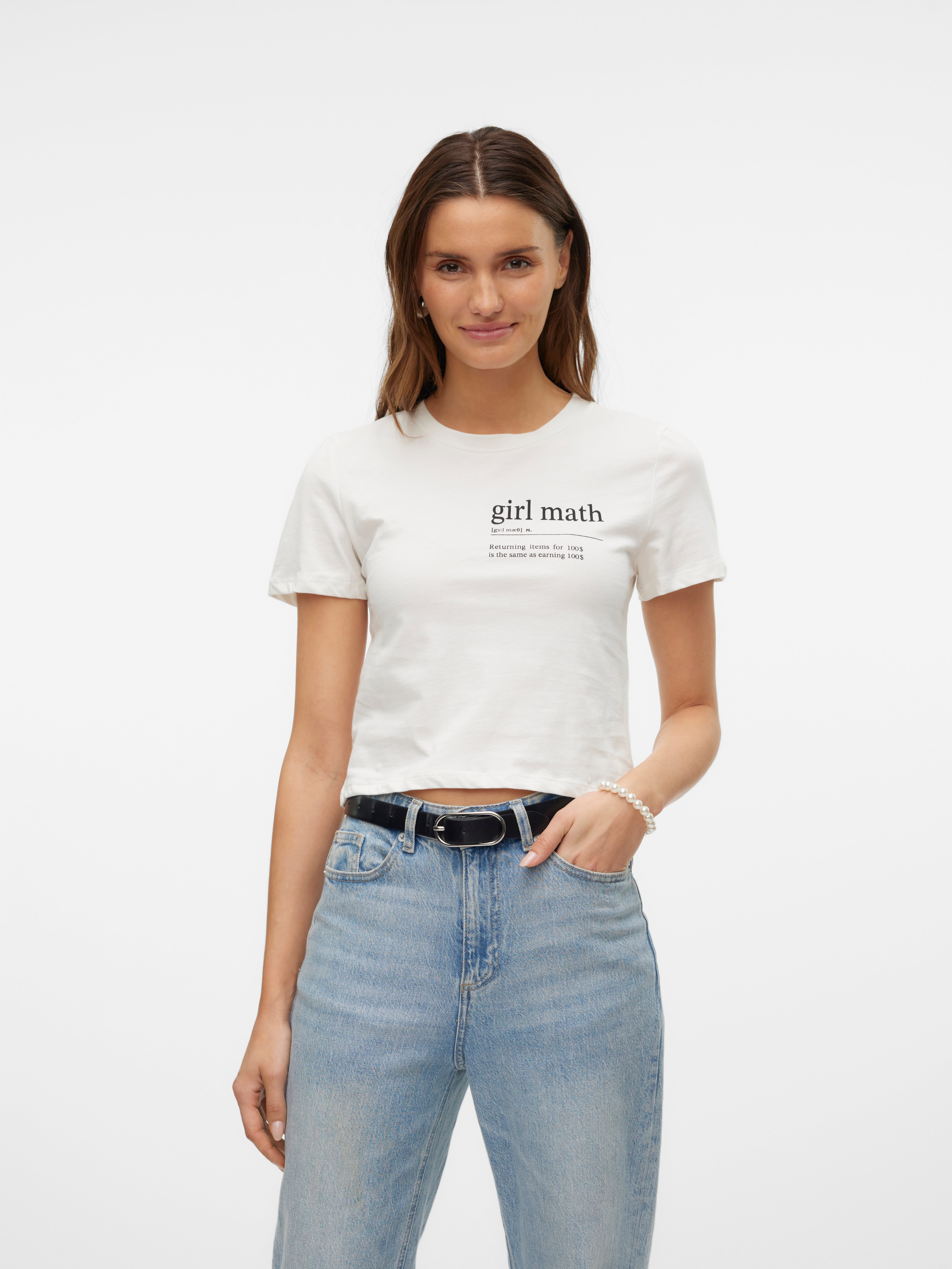 T-Shirt | Off-White | Vero Moda®