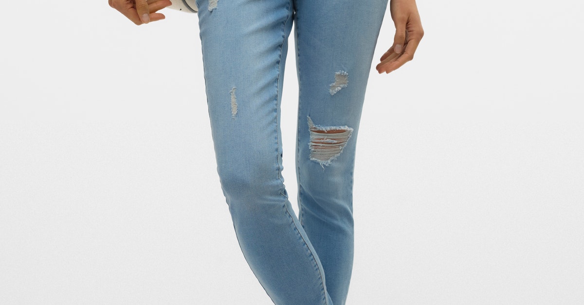VMSOPHIA High rise Skinny fit Jeans | Lichtblauw | Vero Moda®