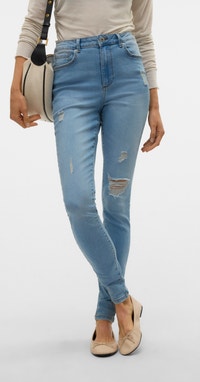 VMSOPHIA High rise Skinny Fit Jeans | Light Blue | Vero Moda®