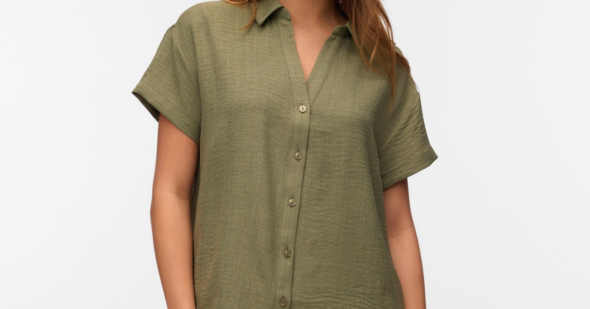 VMMELANEY Shirt | Medium Green | Vero Moda®
