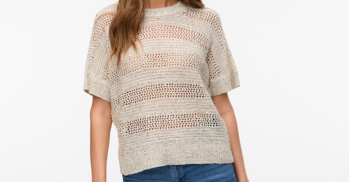 VMLEILANI Pullover | Light Grey | Vero Moda®