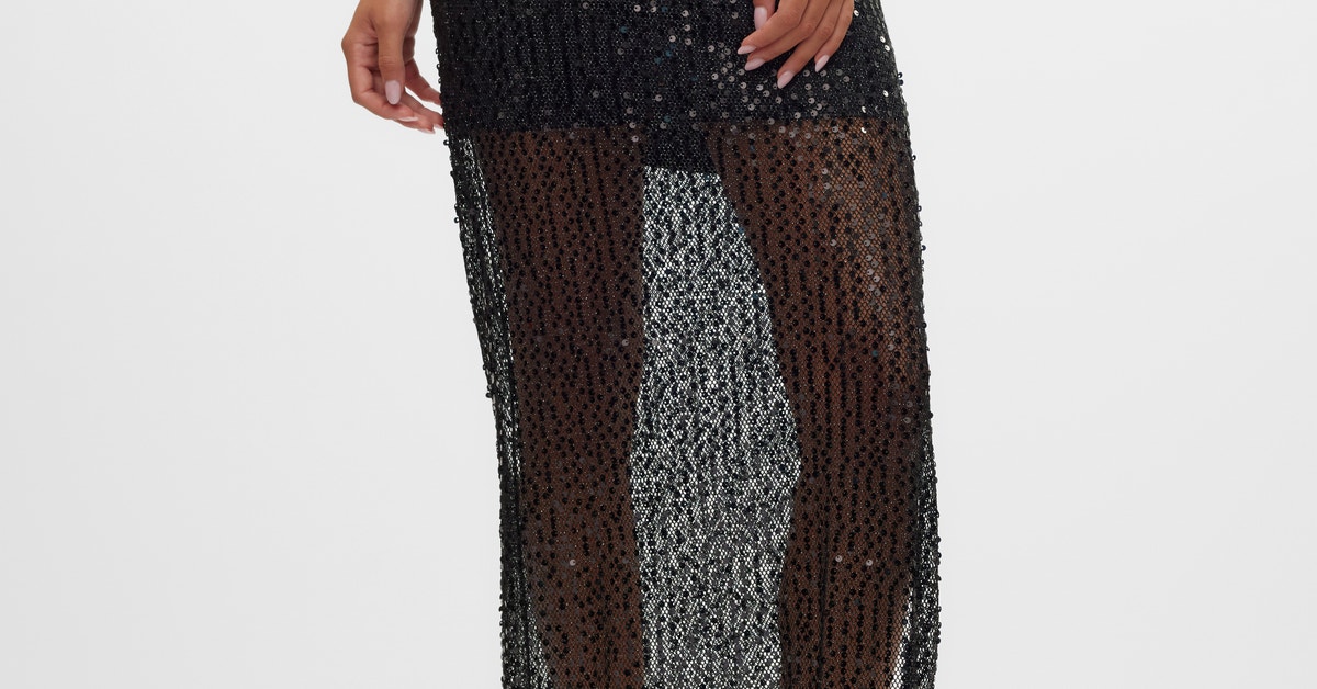 VMJULIET Taille haute Jupe longue | Noir | Vero Moda®