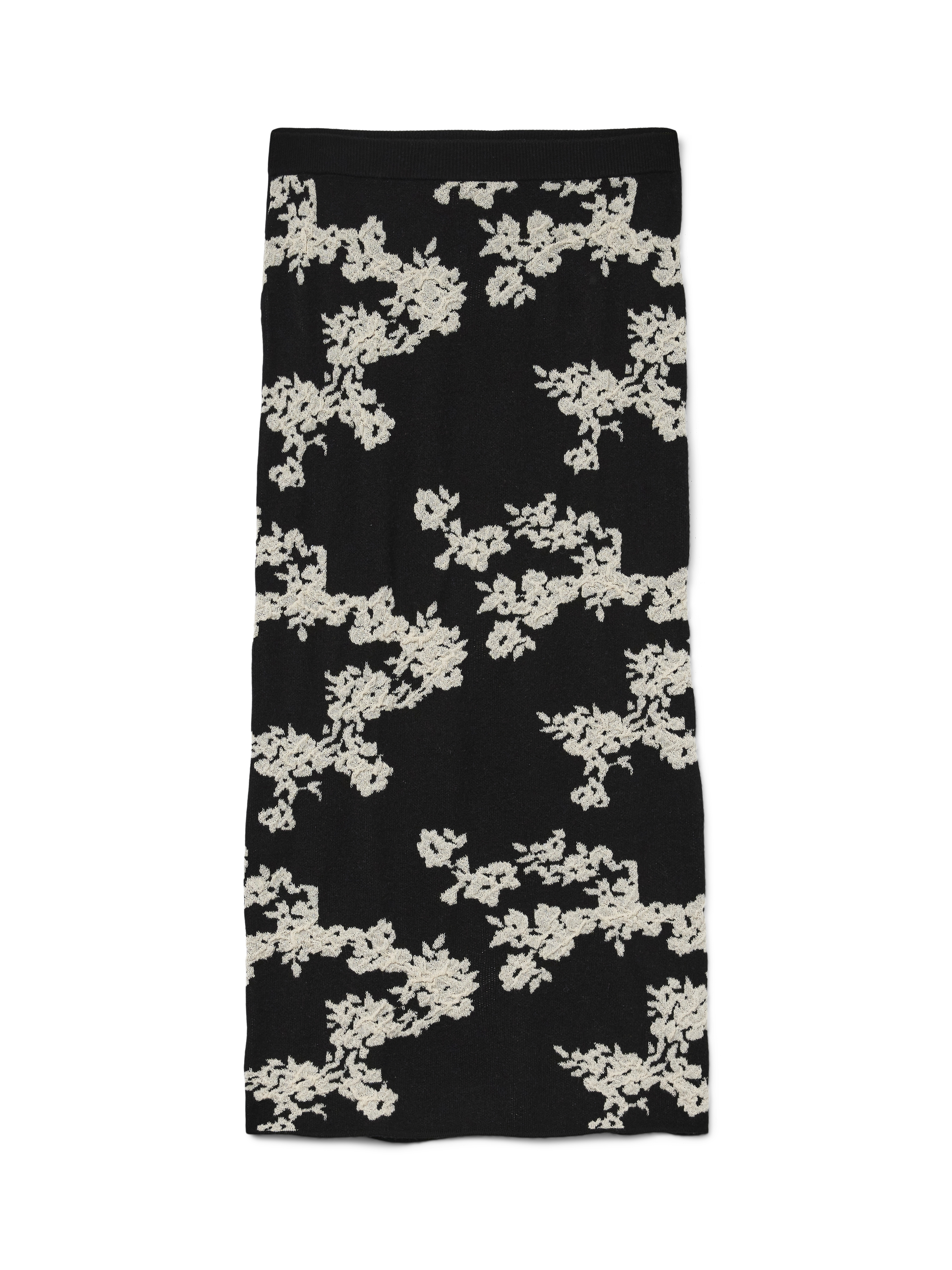 VMNANCY Mid waist Long skirt | Black | Vero Moda®