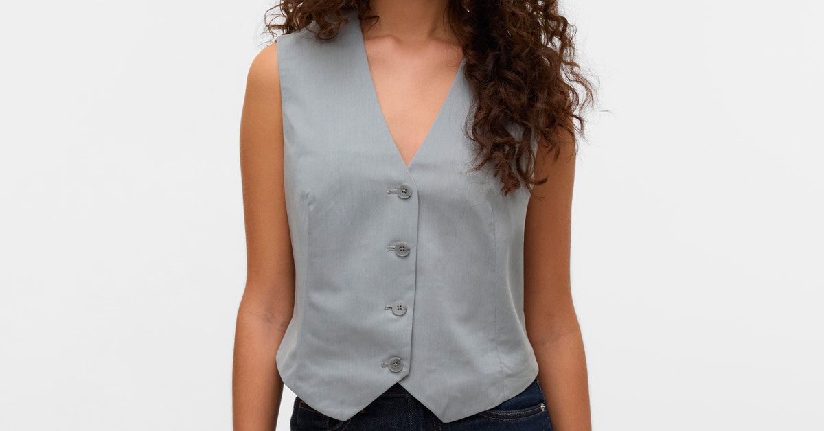 VMNILA Chalecos de vestir | Gris intermedio | Vero Moda®