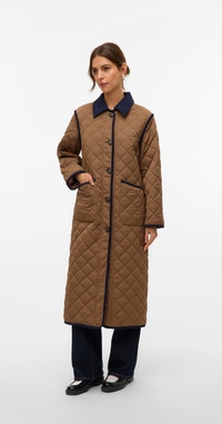 VMEMILY Quiltad jacka | Mellanbrunt | Vero Moda®