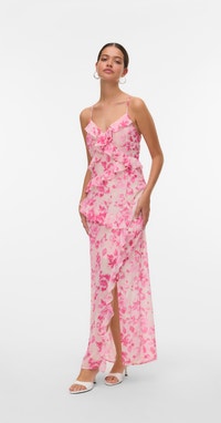 VMAMINA Lang kjole | Lyserosa | Vero Moda®