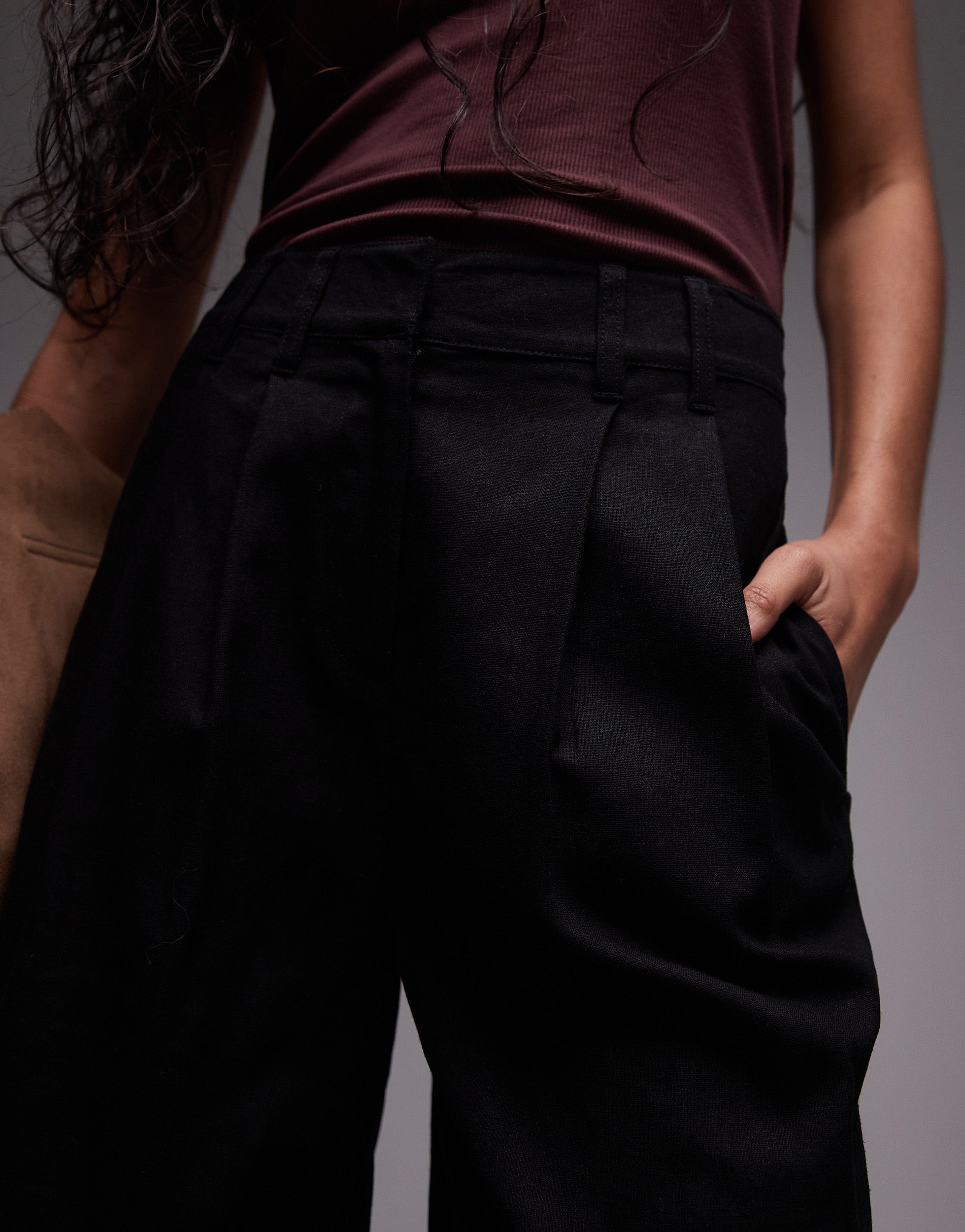 TOPSHOP Shorts | Dark Purple | Topshop®