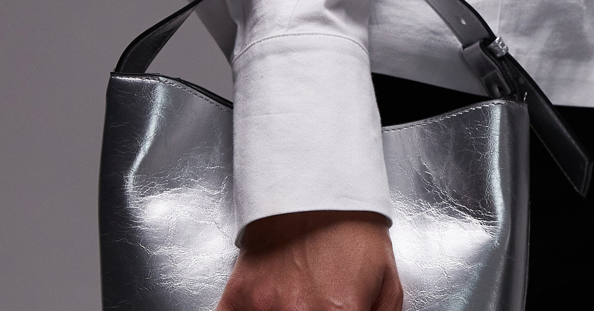 TOPSHOP Taška | Medium Grey | Topshop®