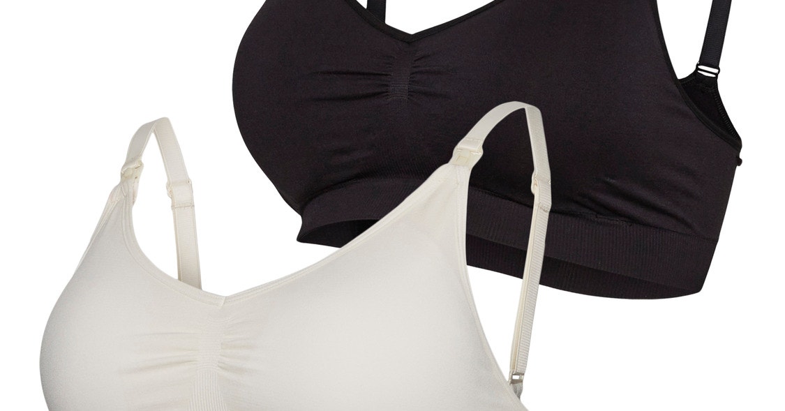 2-pack nursing-bras | White Clear | MAMA.LICIOUS®