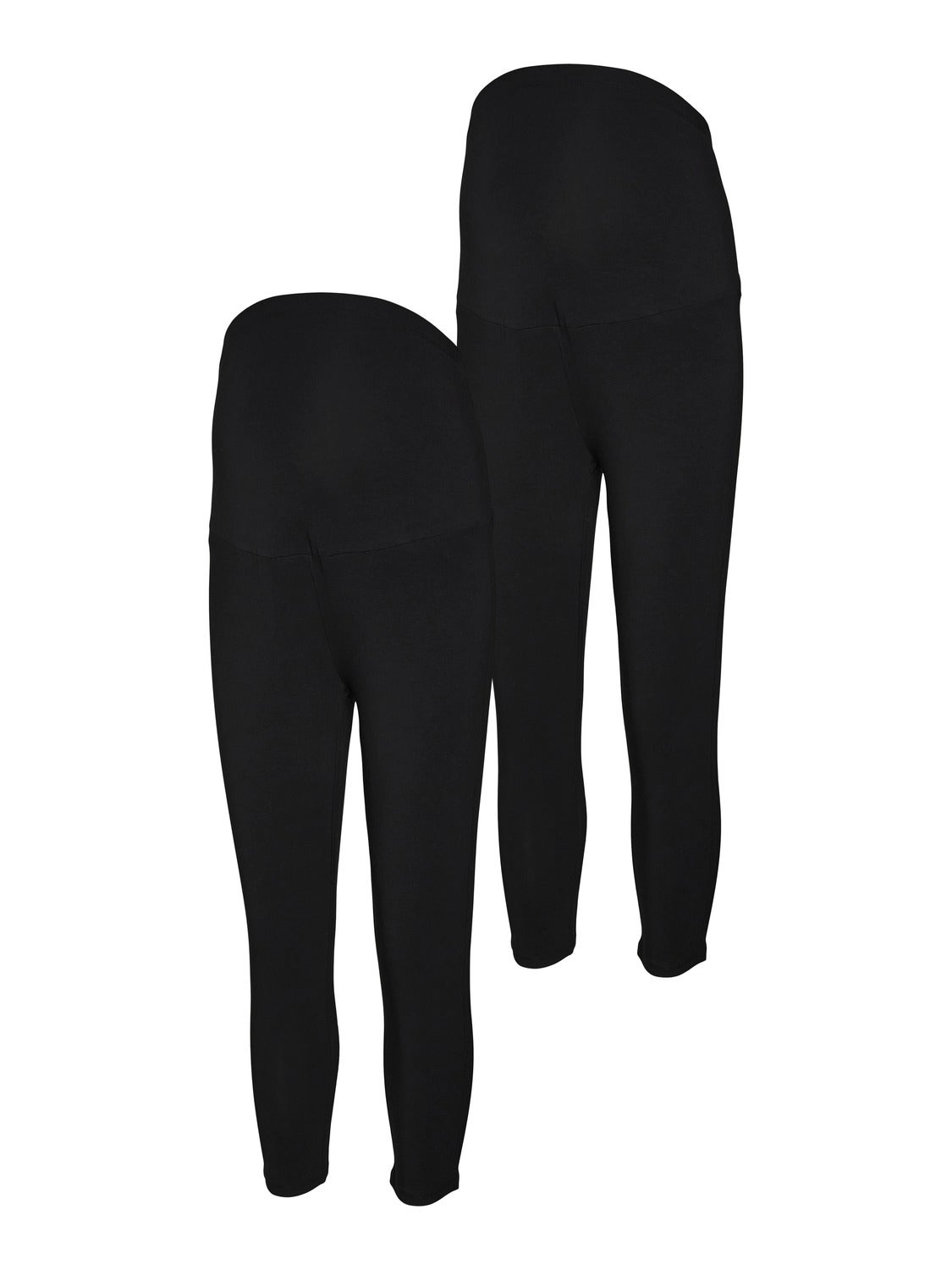 Enger Schnitt Sehr hohe Taille Leggings | Schwarz | MAMA.LICIOUS®