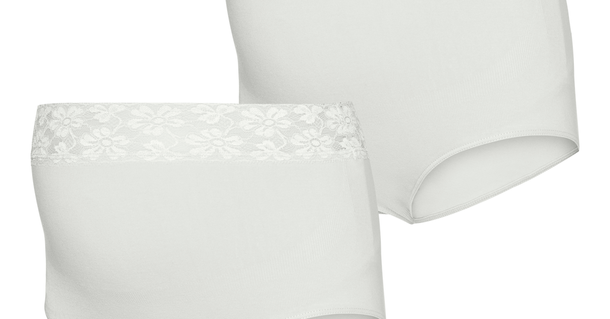 Slips Taille haute | White Clear | MAMA.LICIOUS®