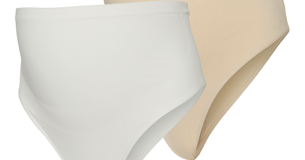 Slips Taille haute | White Clear | MAMA.LICIOUS®