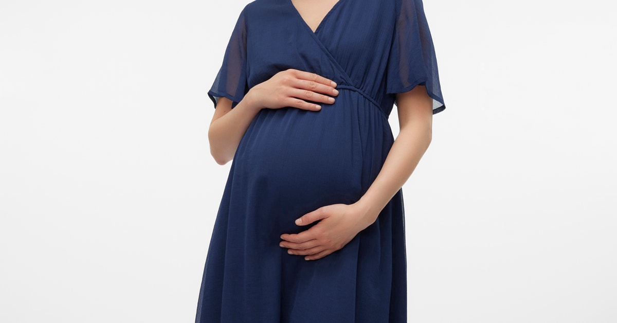 MLUNA Umstandskleid | Dark Blue | MAMA.LICIOUS®