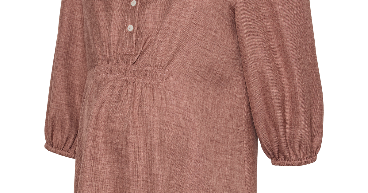 V-Neck Tunic | Medium Brown | MAMA.LICIOUS®