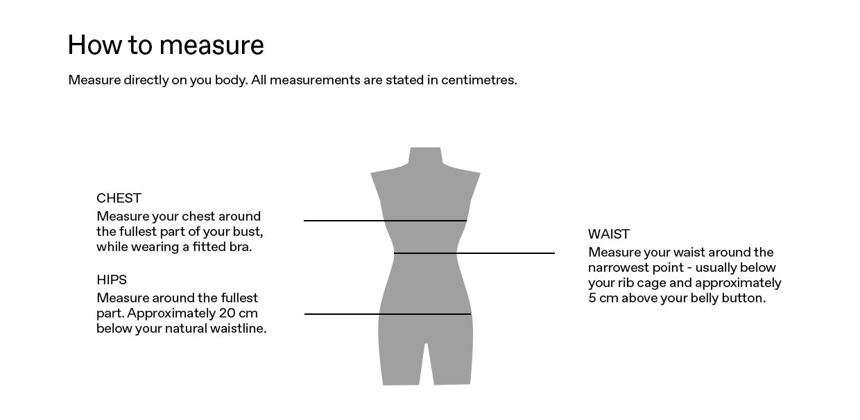 Guide des taille collection grande taille | VERO MODA Curve